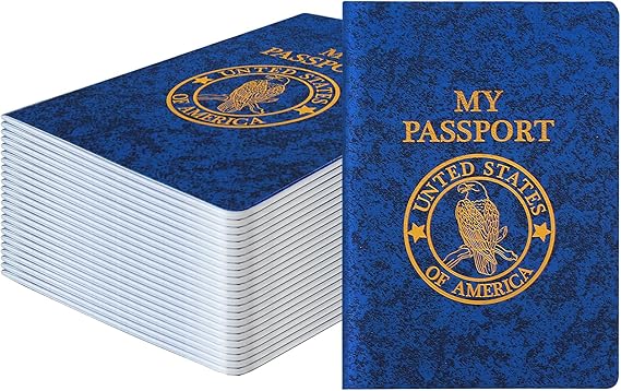 Amazon.com : 16 Pack Blank Passport Notebook,Passport Notebook Bulk ...