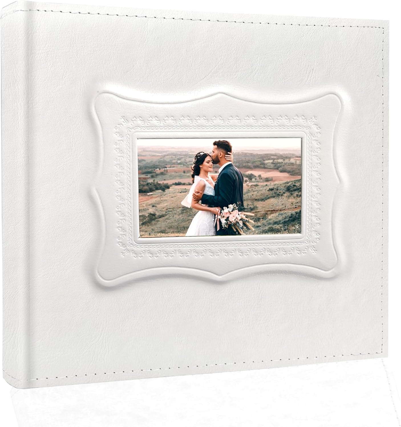 Amazon.com: Holoary Photo Album 4x6, 200 Photos PU Leather Vintage ...