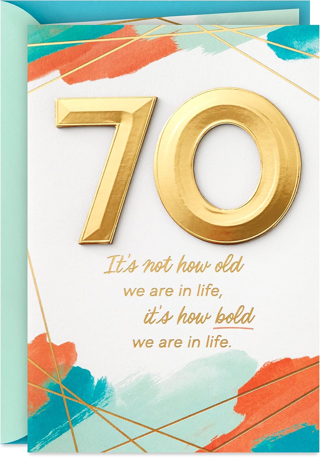 Hallmark 70th Birthday Card (Bold) : Amazon.ca: Office Products