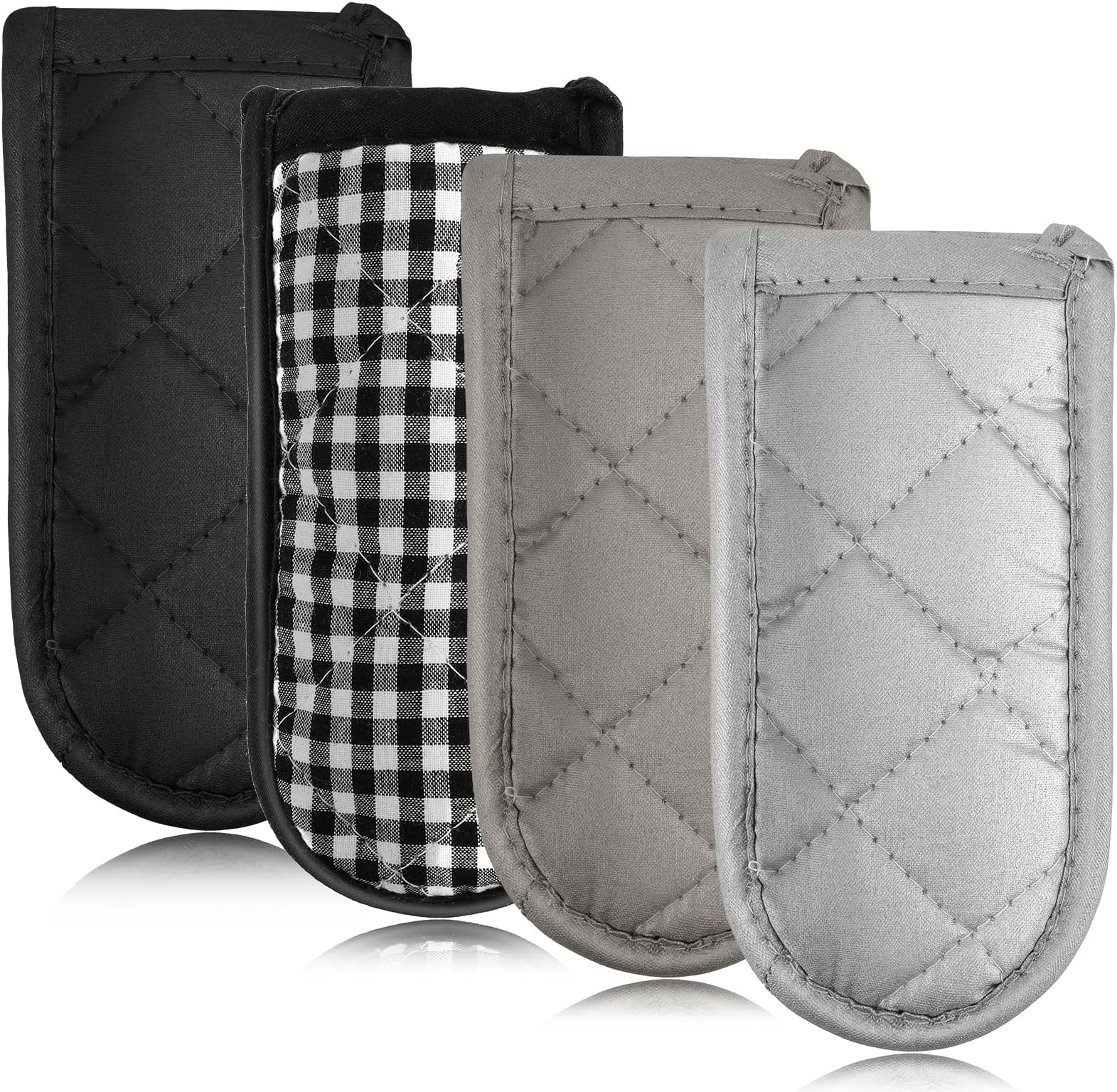 Amazon.com: 4Pcs Cotton Cast Iron Handle Cover Non-Slip Cast Iron ...