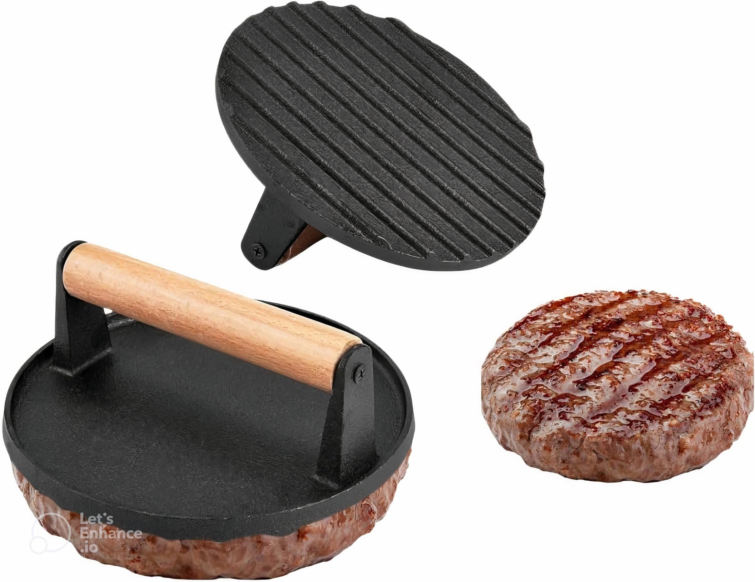 Amazon.com: Smash Burger Press, Bacon Press for Griddle, Hamburger ...