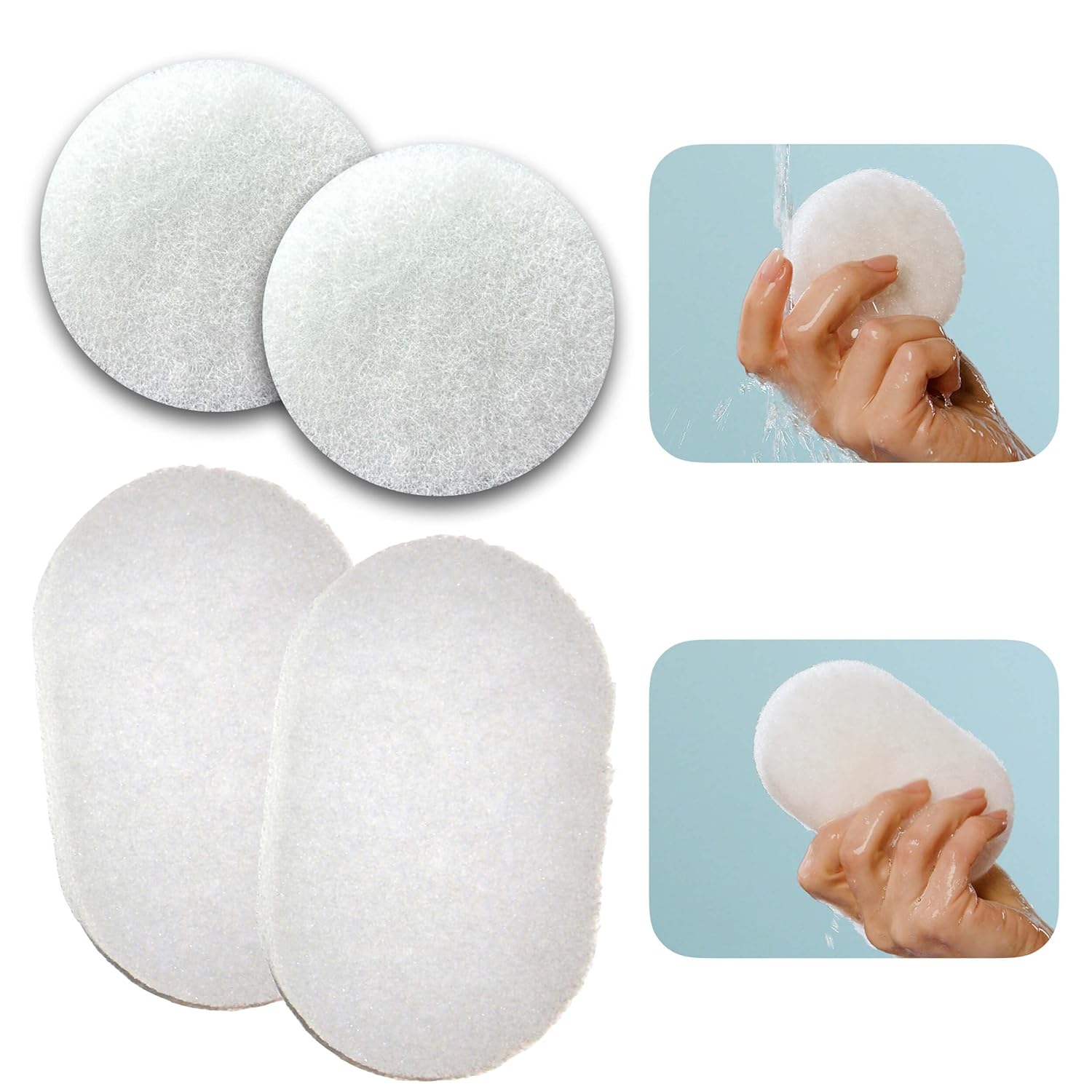Amazon.com: HartFelt Skin Care Bundle, Includes 2 Facial Scrub Sponges ...