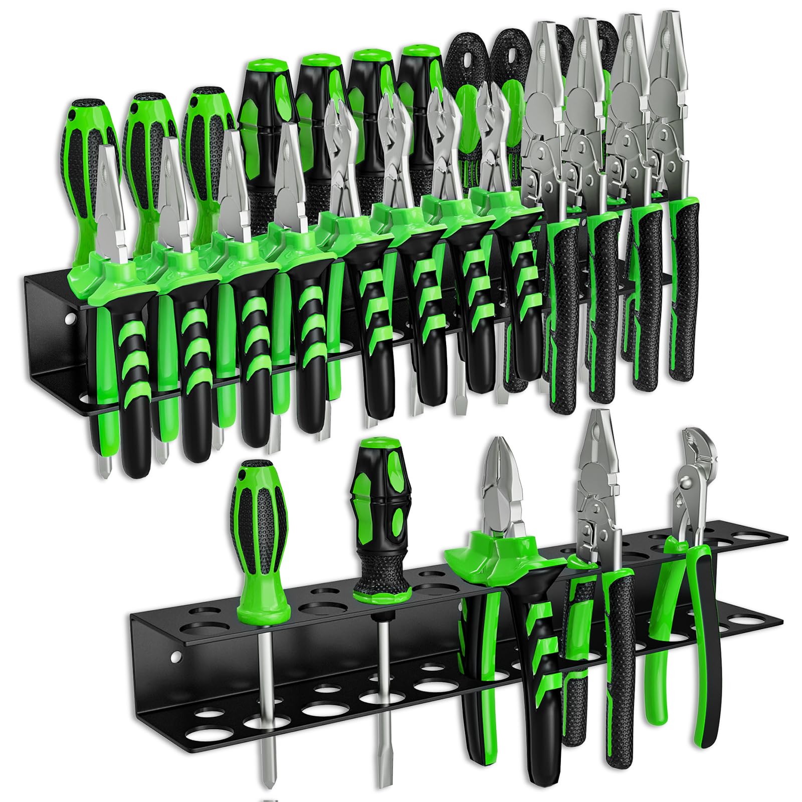 Amazon.com: TUSPEU Screwdrivers Pliers Holder Wall Mount, Heavy Duty ...