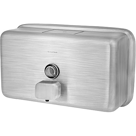 Amazon.com: Commercial Soap Dispenser Wall Mount – Horizontal Stainless ...