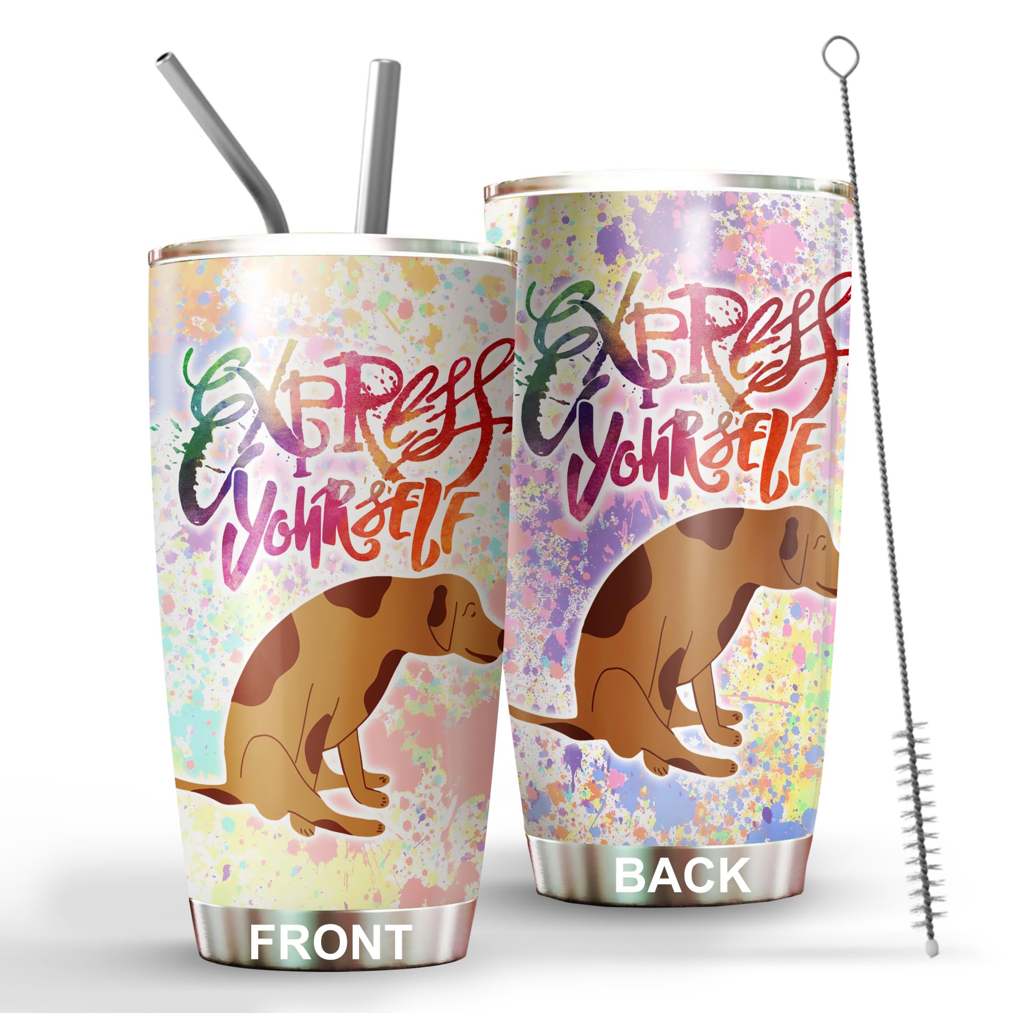 Amazon.com | MEDROC Vet Tech Gifts Tumbler - Stainless Steel 20oz Straw ...