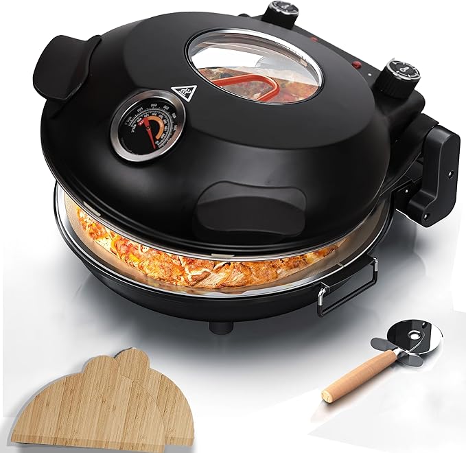 Amazon.com: JcoGel Countertop Pizza Oven Indoor, Pizza Oven 12 Inch ...