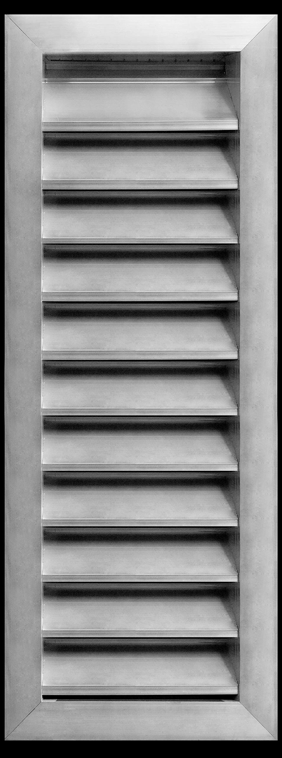 Snapklik.com : HVAC Premium 8"W X 26"H Aluminum Exterior Gable Louver ...