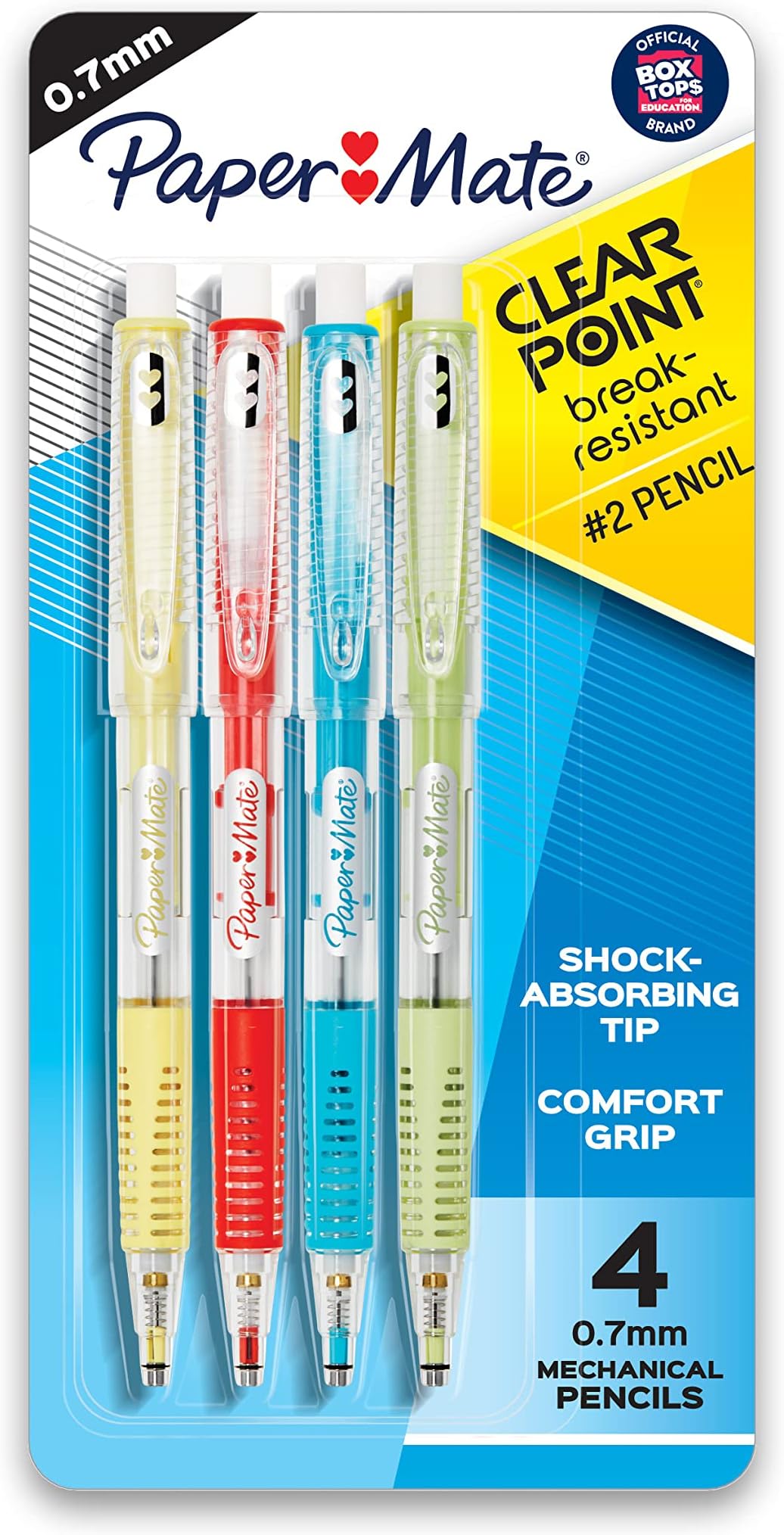Amazon.com : Paper Mate Clearpoint Mechanical Pencils 0.7mm, HB #2 ...