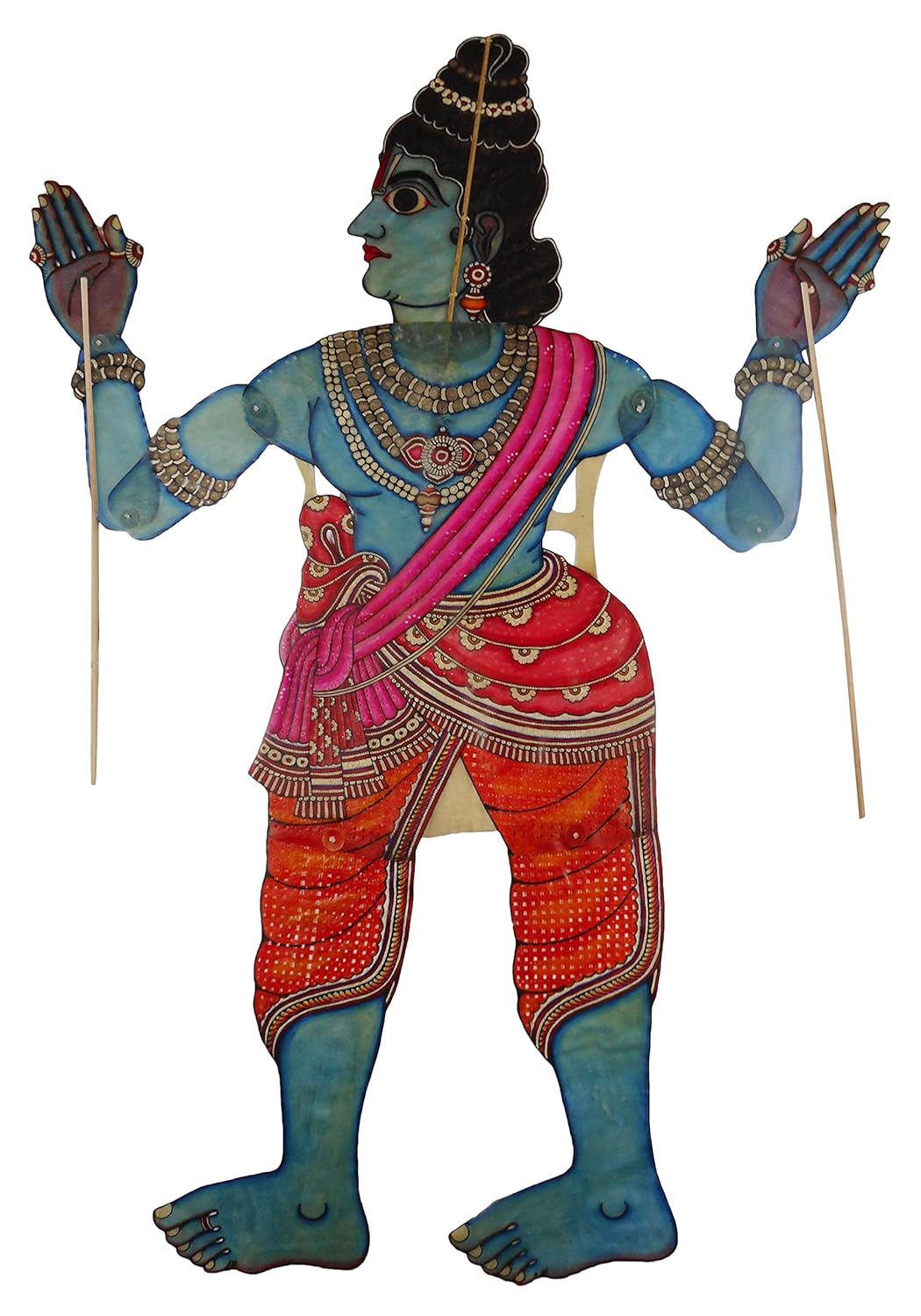 Buy YARRAGUNTA LEATHER WORK Sri Rama's Puppet Art Online at Low Prices ...
