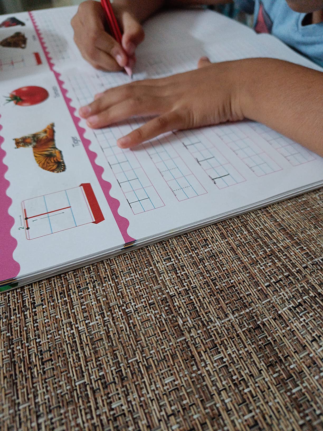 Alphabets Writing Book - Capital and Small Letters (Practice) - Pattern ...
