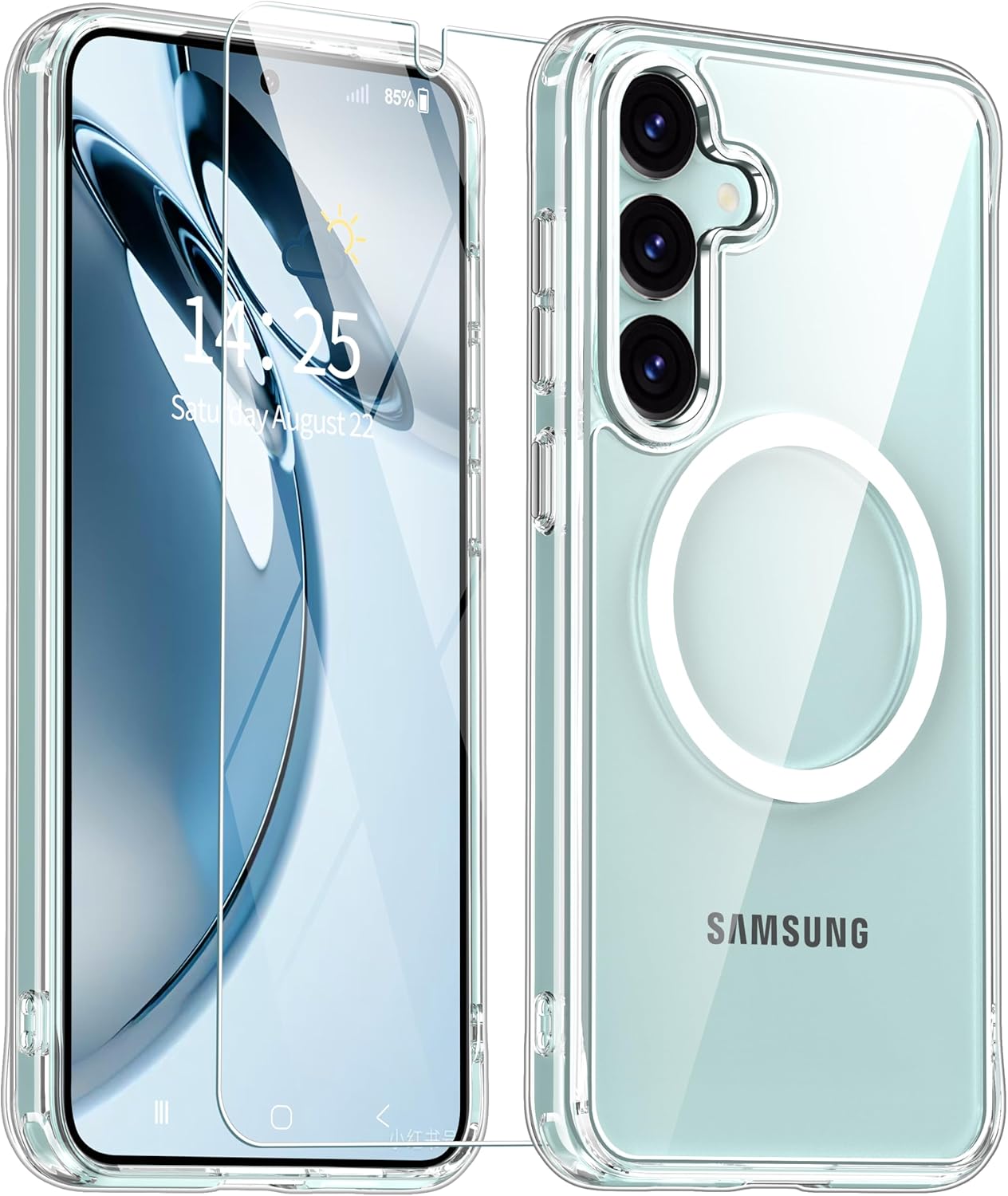 Amazon.com: ANTSHARE for Samsung Galaxy S25 Plus Case, S25 Plus Case ...