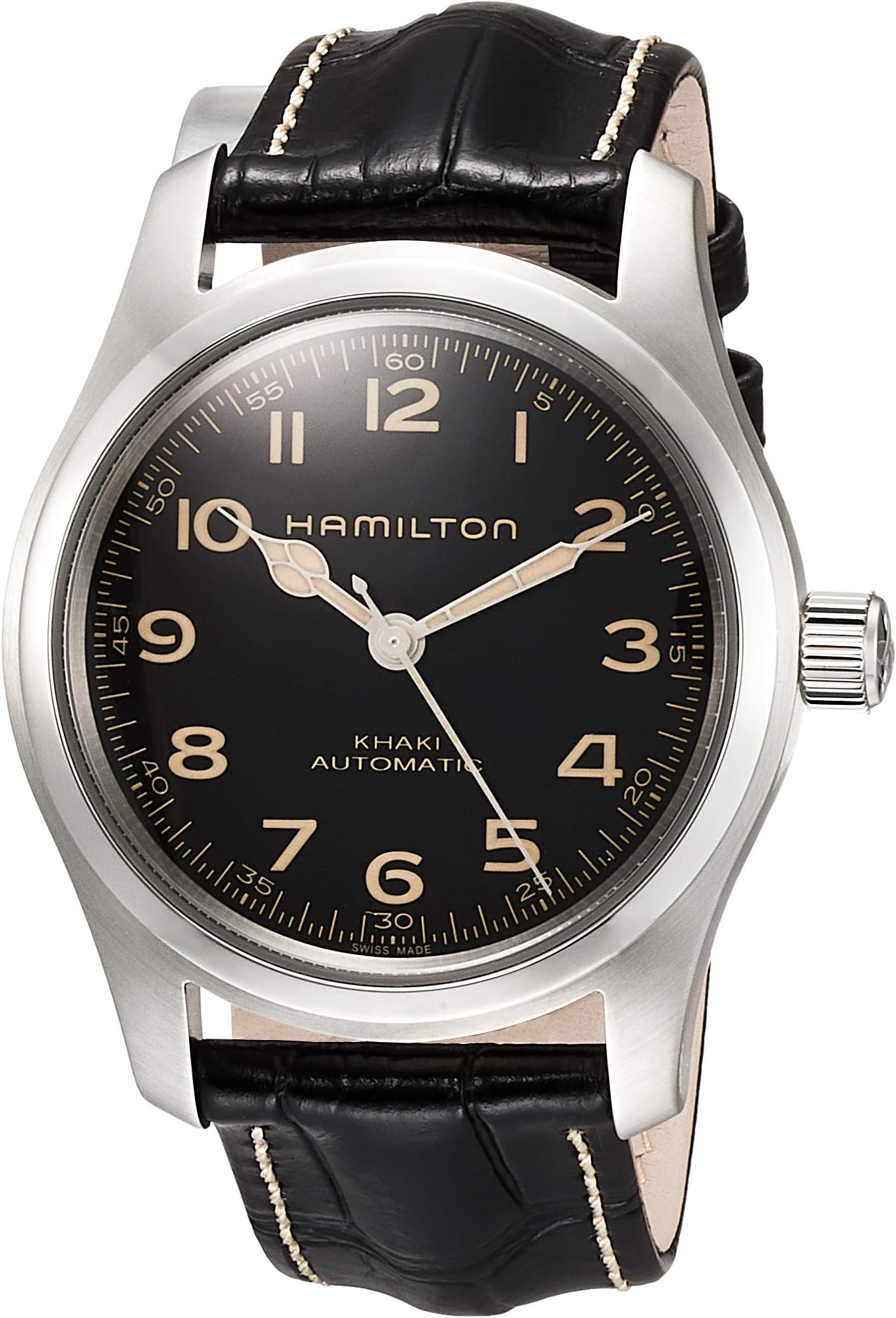 Hamilton Herrenuhr Automatik Murph Auto Schwarz H70605731 : Amazon.de ...