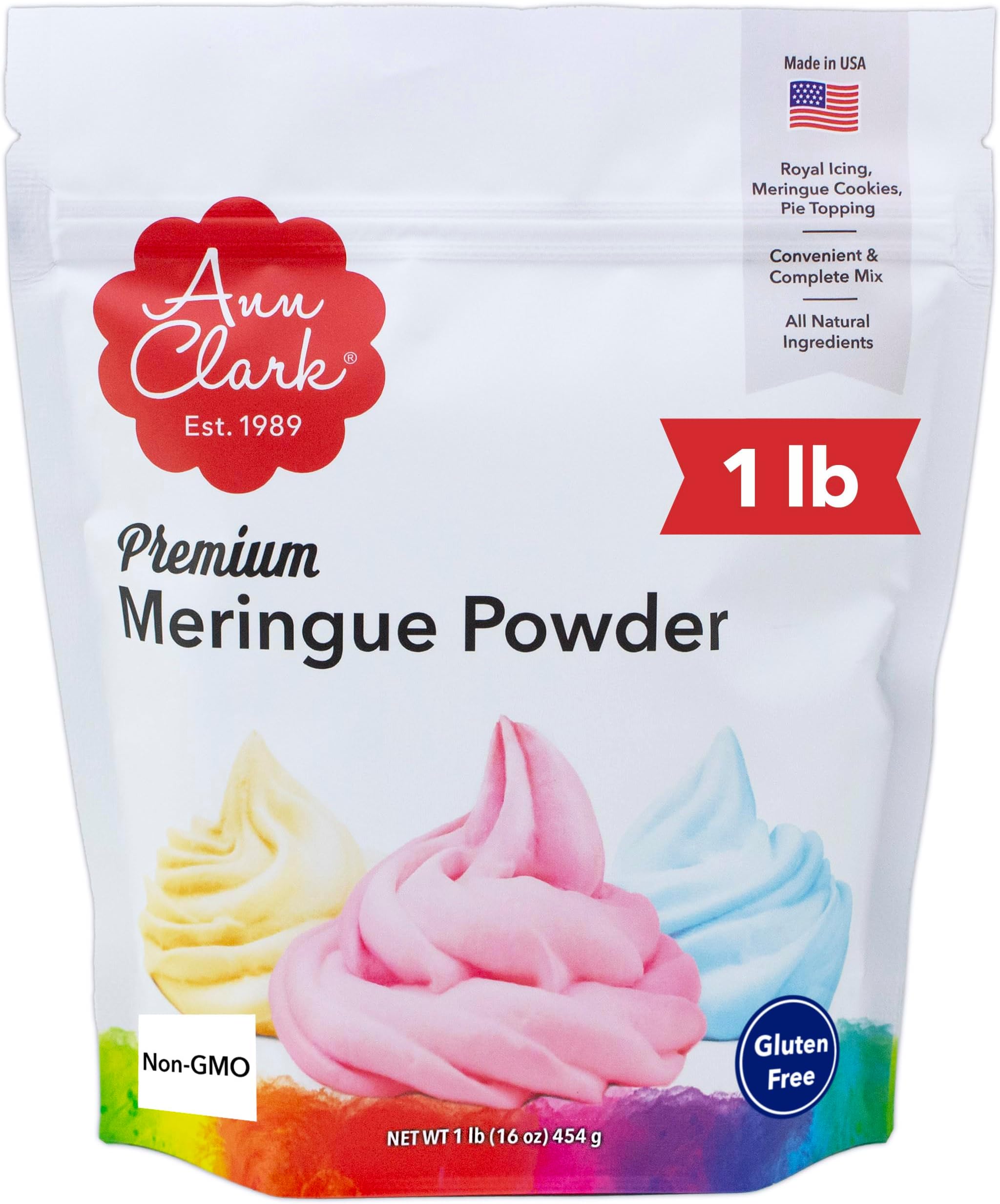 Amazon.com : Bakerpan Meringue Powder for Royal Icing - 8 Ounce ...