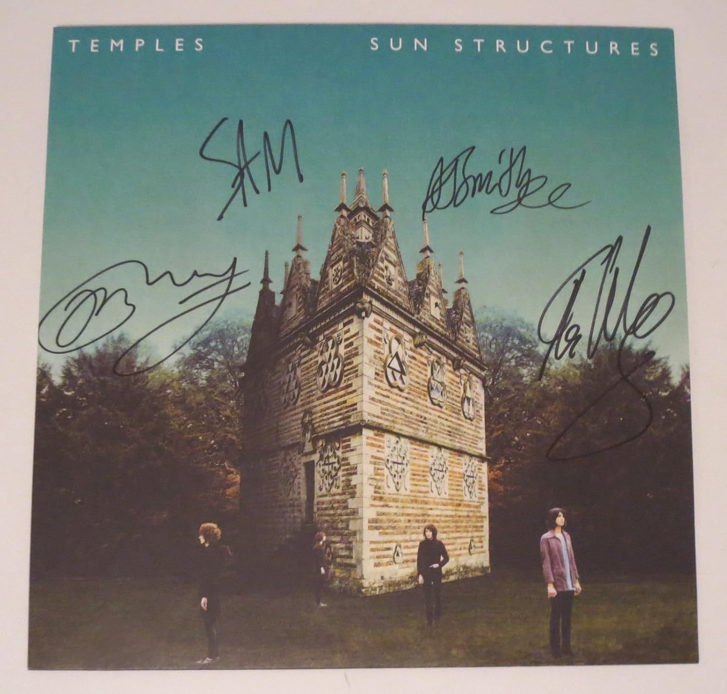 Temples band REAL hand SIGNED Sun Structures Vinyl LP COA Autographed PROOF at Amazon's ...