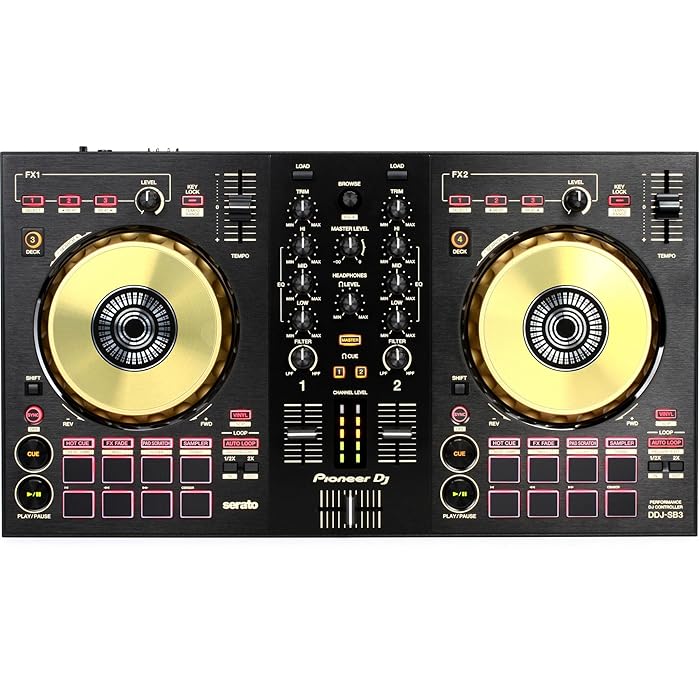 Buy Pioneer DJ DDJ-SB3-N 2-deck Serato DJ Controller - Gold Online at ...