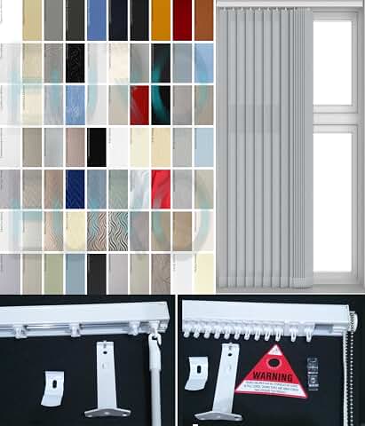 Amazon.co.uk: Vertical Blinds - Vertical Blinds / Blinds: Home & Kitchen