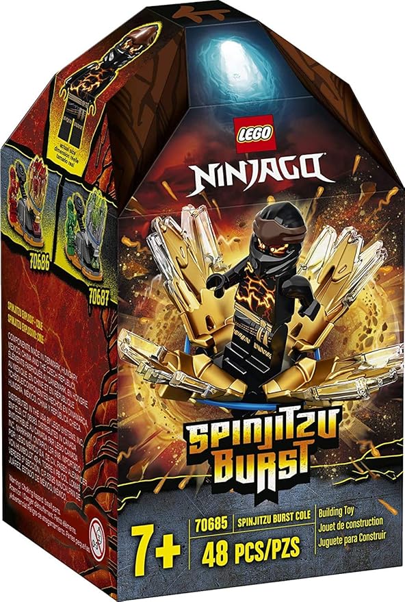 Amazon.com: LEGO NINJAGO Spinjitzu Burst - Cole 70685 NINJAGO Accessory ...