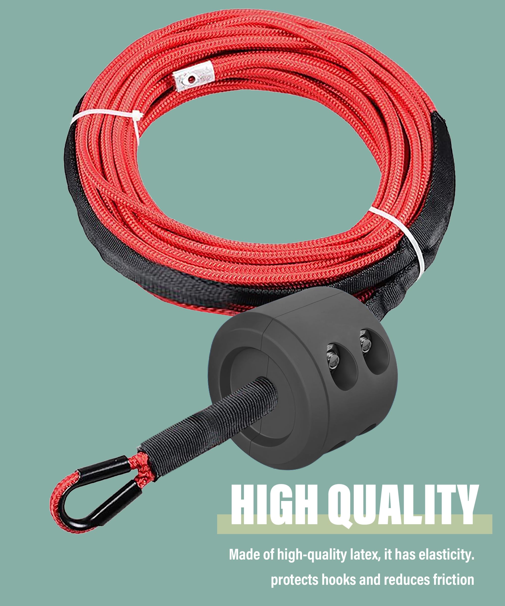 Snapklik.com : Reswish 2pcs Winch Stopper,Winch Cable Hook Stopper ...