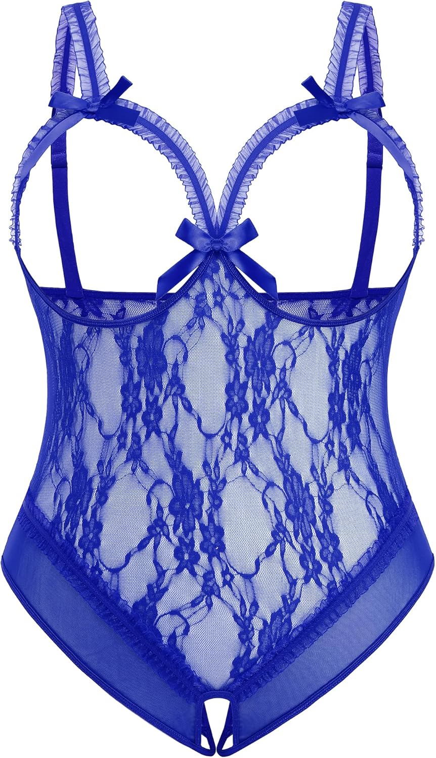 Avidlove Plus Size Lingerie Exotic Teddies Bodysuits One Piece Lace ...