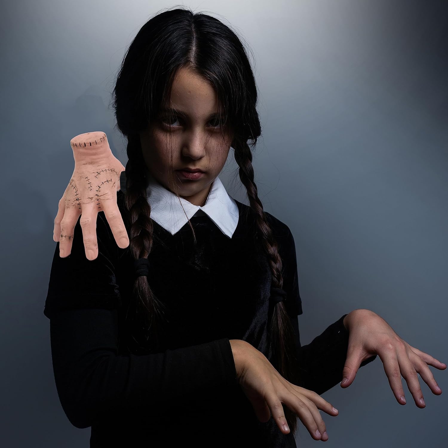 Amazon.com: GiftExpress Wednesday Thing Hand Latex Realistic Cosplay ...