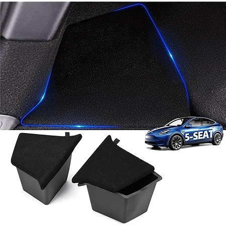 Amazon.com: Carwiner Cargo Cover for Tesla Model Y Retractable Rear ...