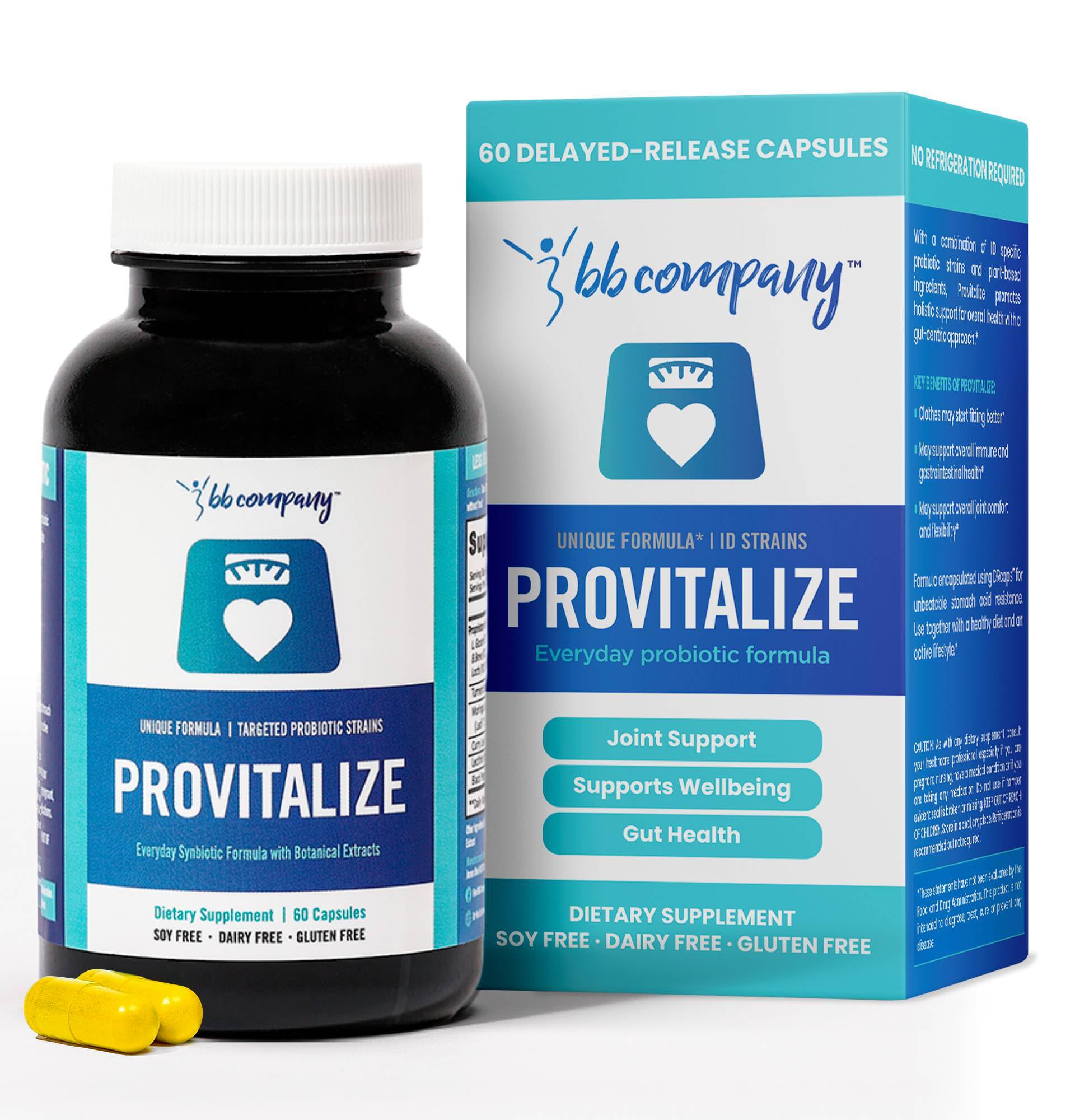 Buy BB Company Provitalize | Probiotics for Women, Menopause | Joint ...