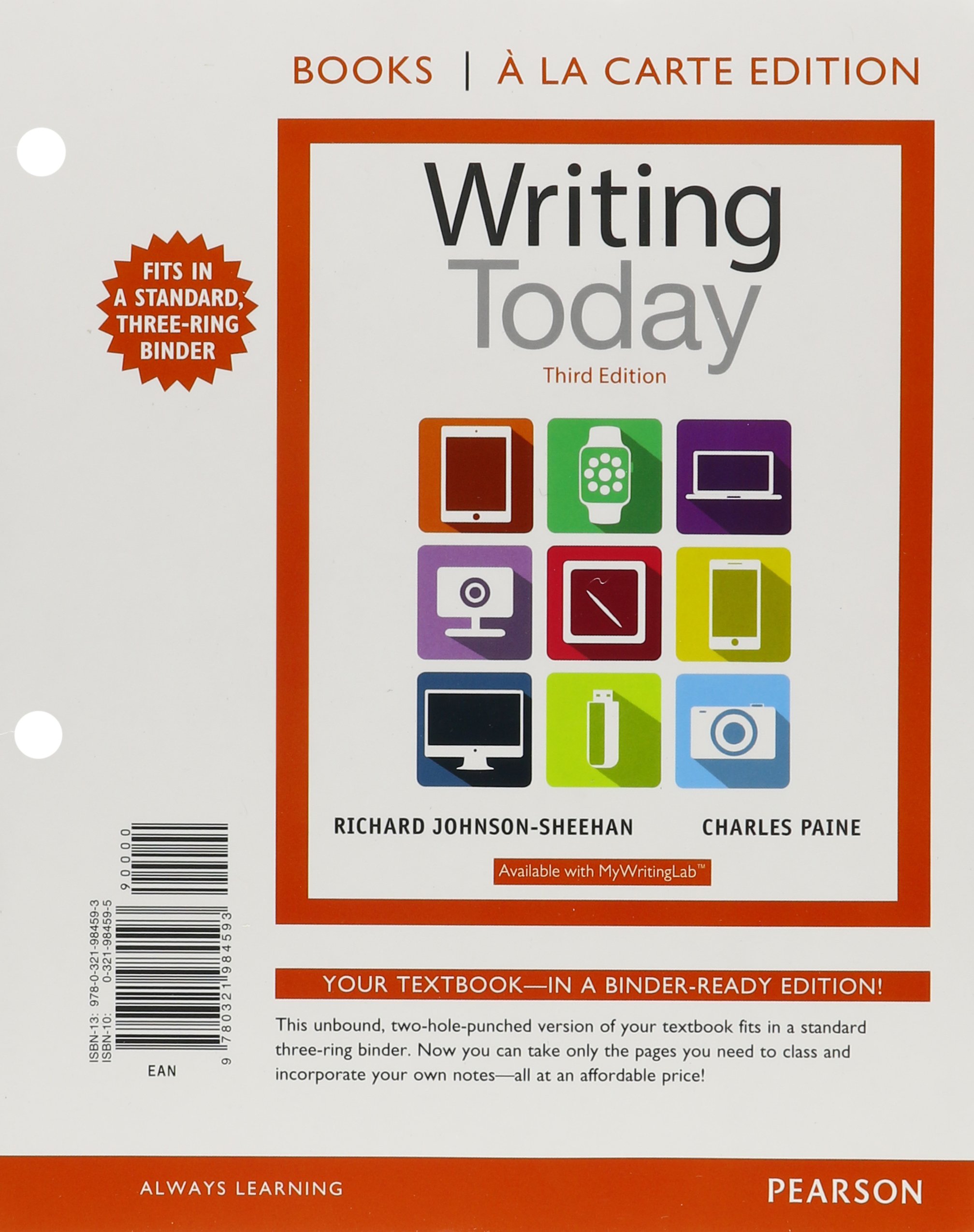 Amazon.com: Writing Today, Books a la Carte Edition (3rd Edition ...