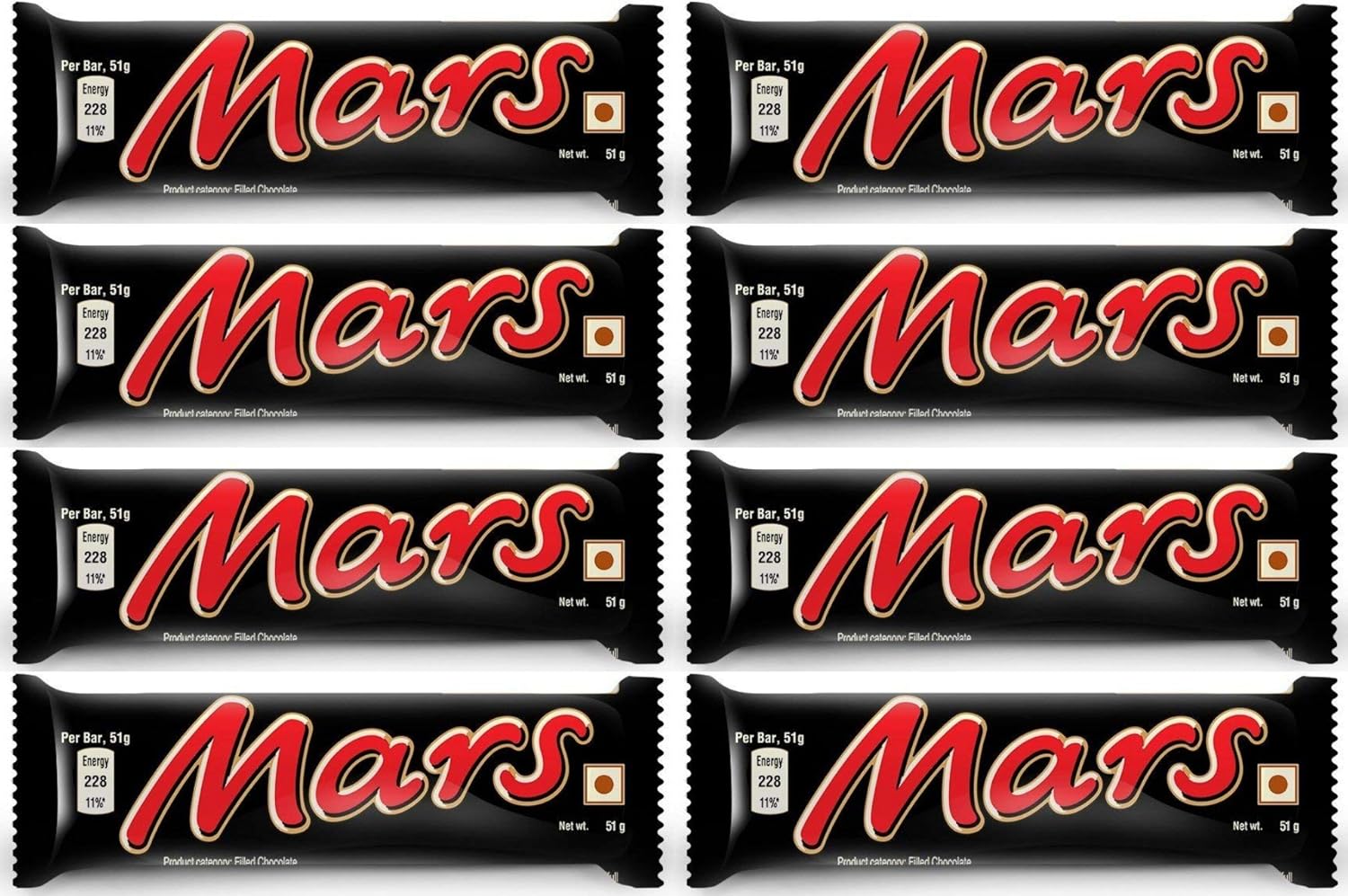 Mars Premium Chocolate Bar | Rich Fusion of Light Nougat and Smooth ...