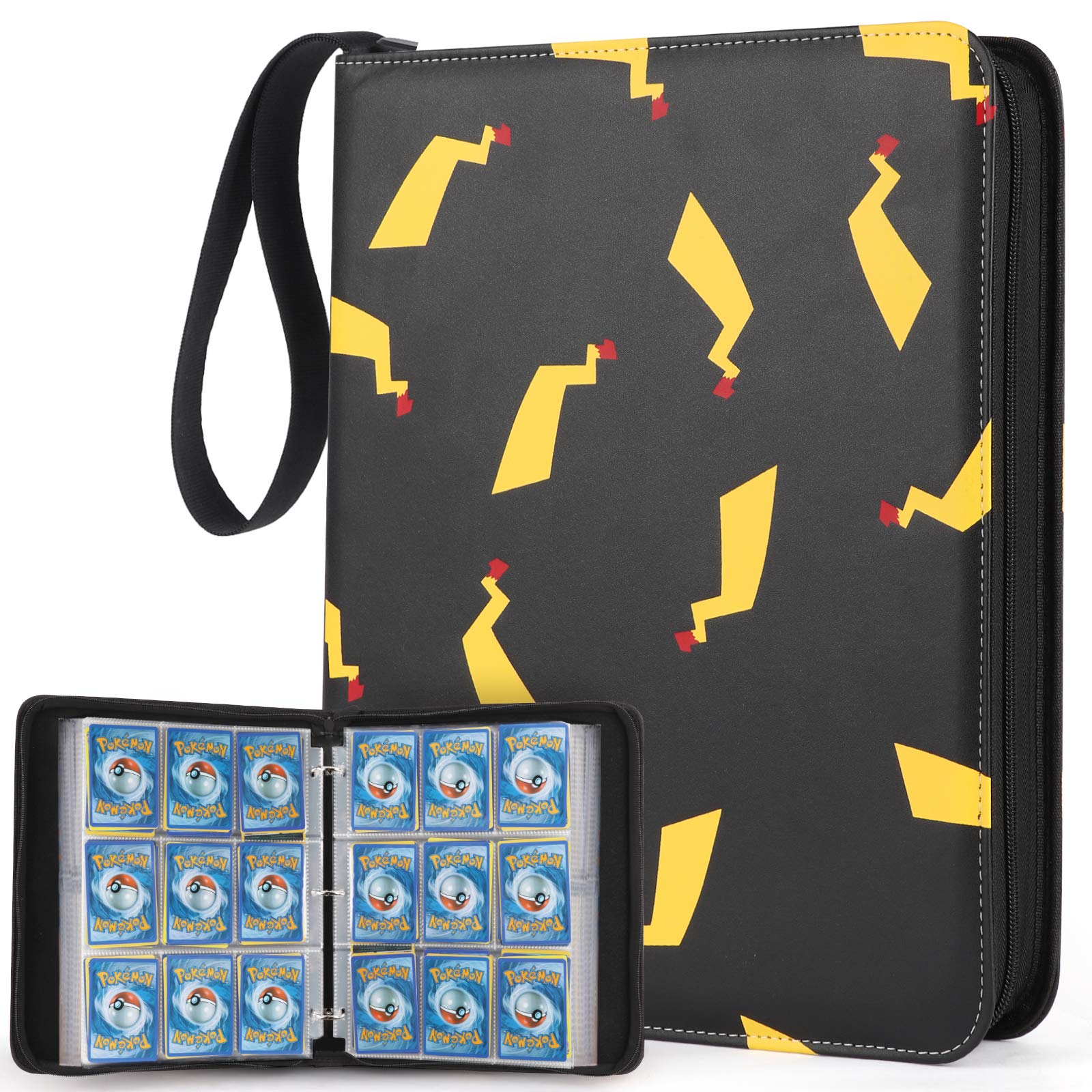 Buy WEWOW Carrying Case Binder For Pokemon Cards 9 Pocket Card Binder buy-wewow-carrying-case-binder-for-pokemon-cards-9-pocket-card-binder