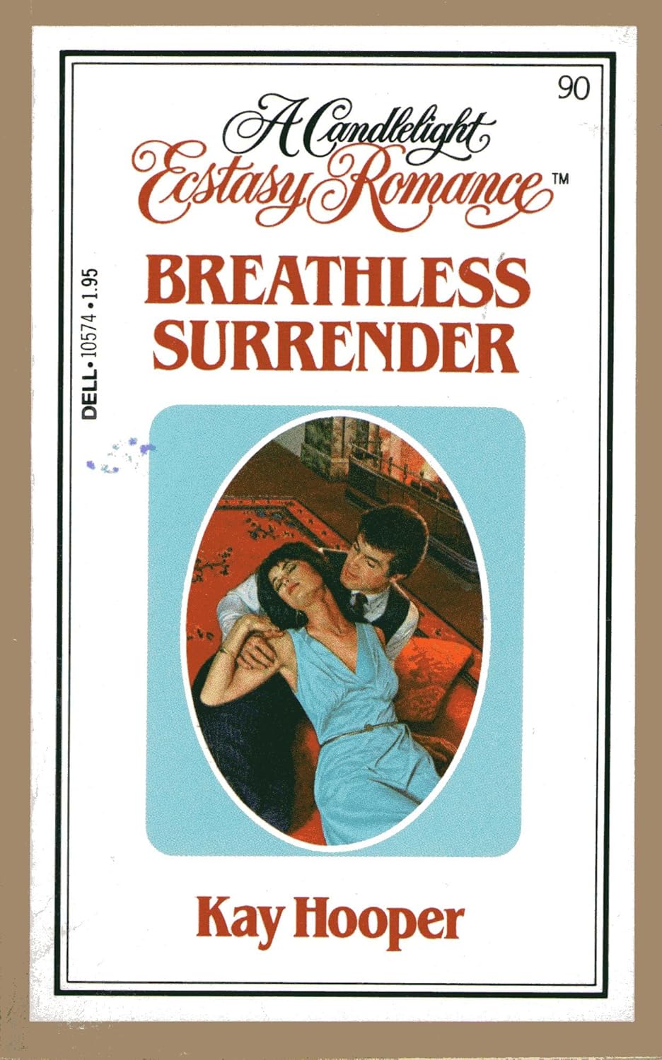 Breathless Surrender (A Candlelight Ecstasy Romance #90): Kay Hooper ...