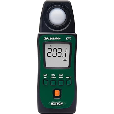 Amazon.com: Extech LT300-NIST Light Meter with NIST : Electronics