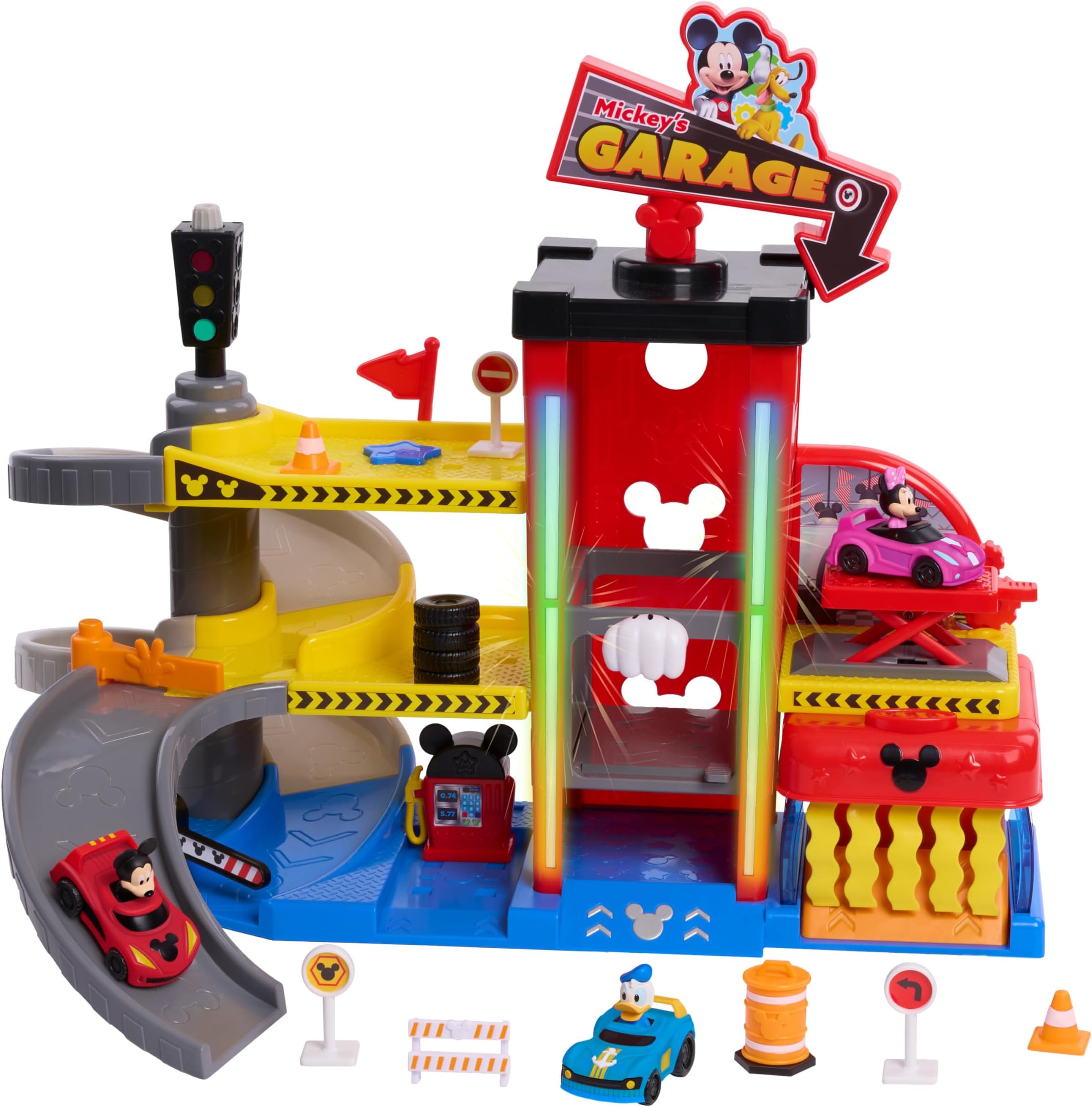 VTech Toot-Toot Drivers Garage - Interactive car Garage playset for ...