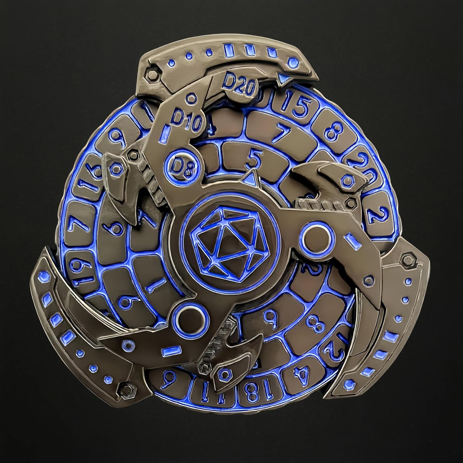 Amazon.com: D&D Themed Fidget Spinner, dice Spinner, D4,D6, D8, D10 ...