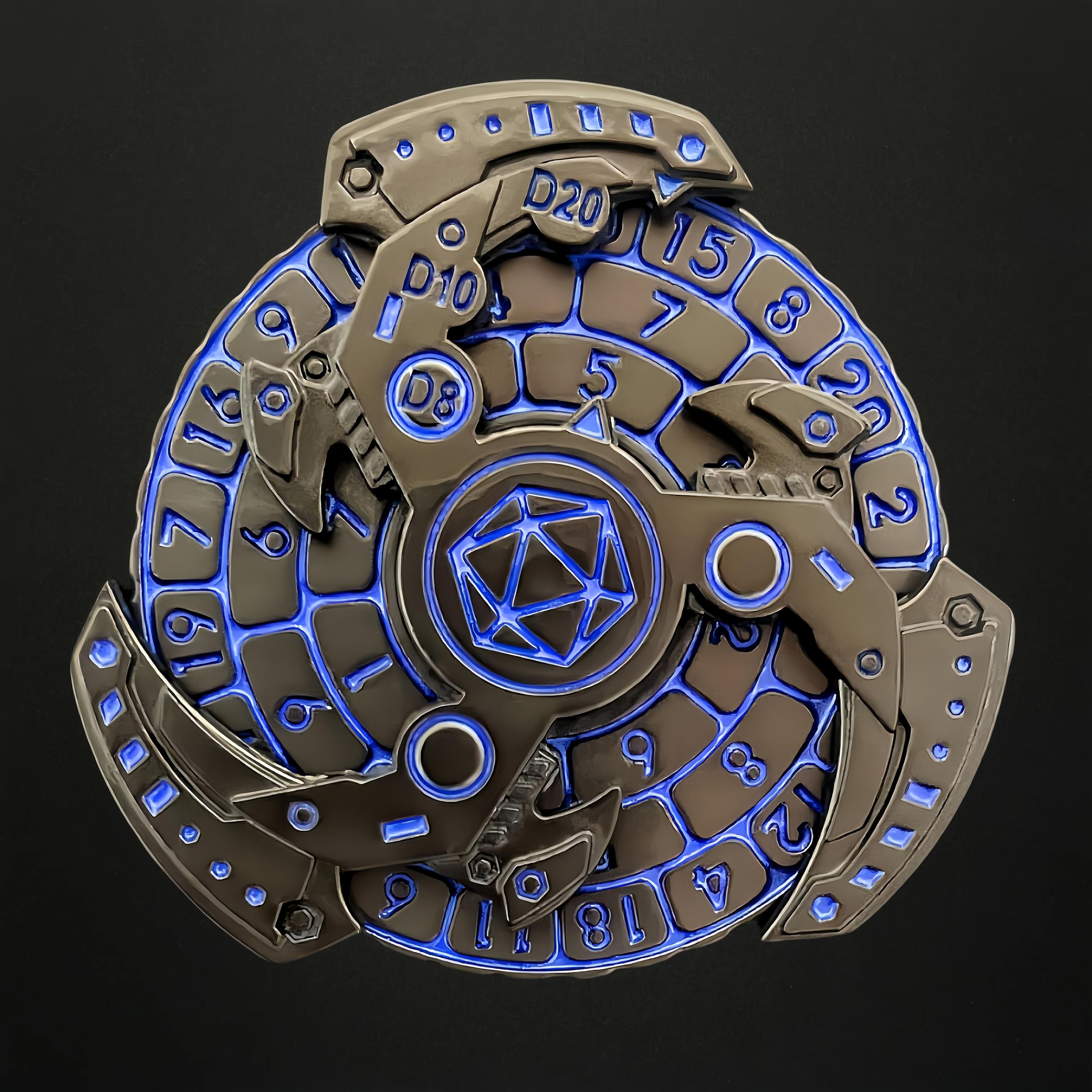 Amazon.com: D&D Themed Fidget Spinner, dice Spinner, D4,D6, D8, D10 ...