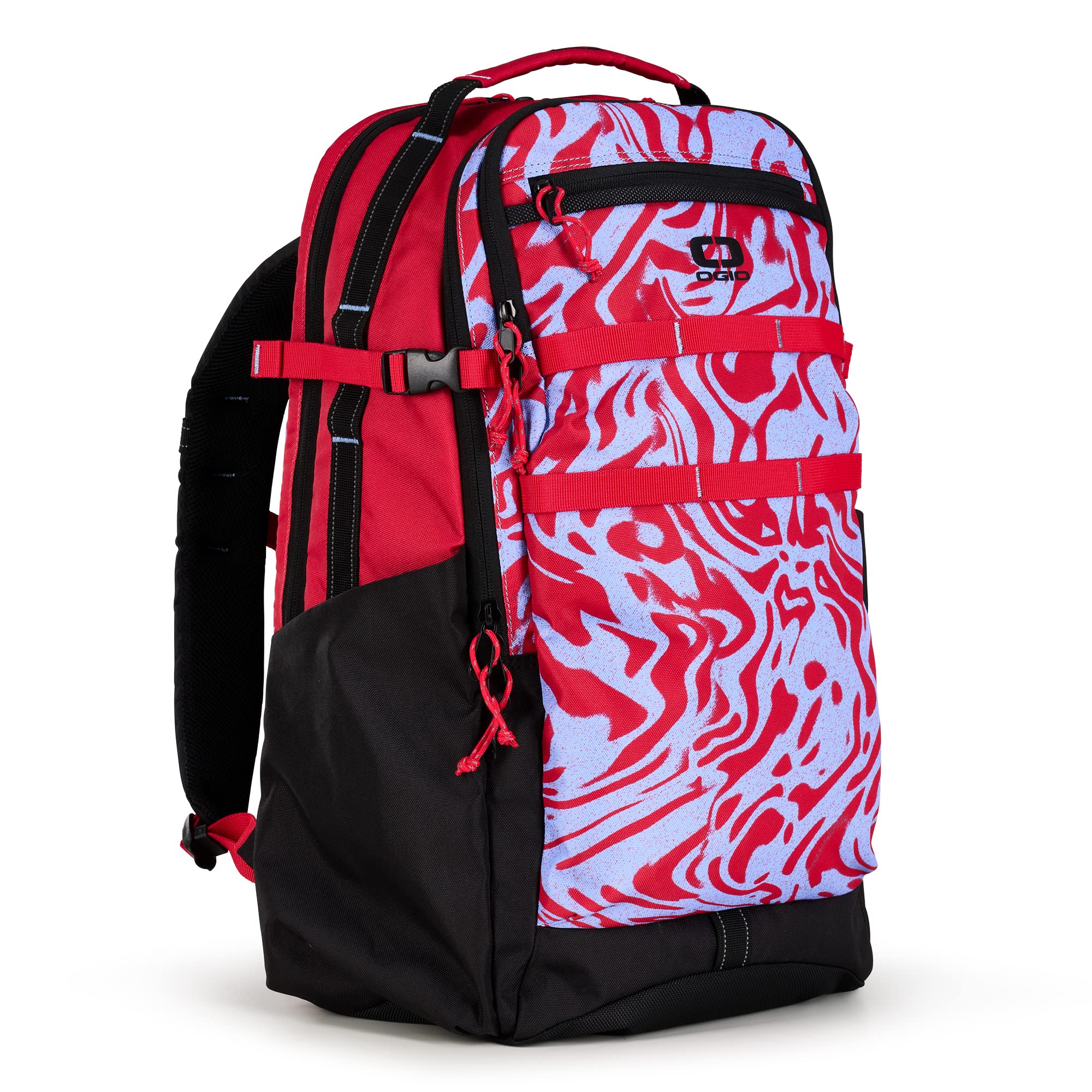 Amazon.com | OGIO Alpha Lite Backpack, Red Melting Geos, 25 Liter ...