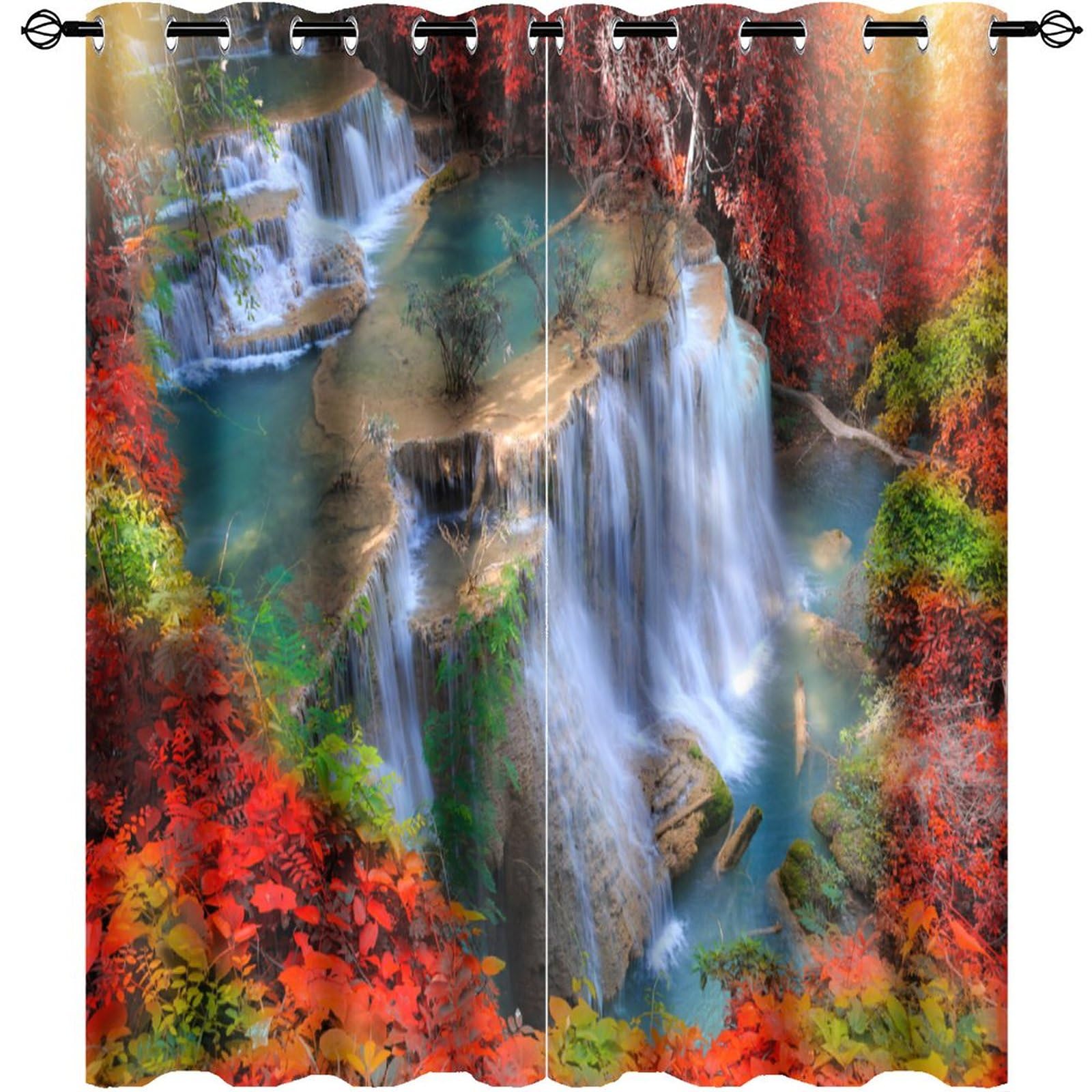 Waterfall Drapery Luis Waterfall Curtain