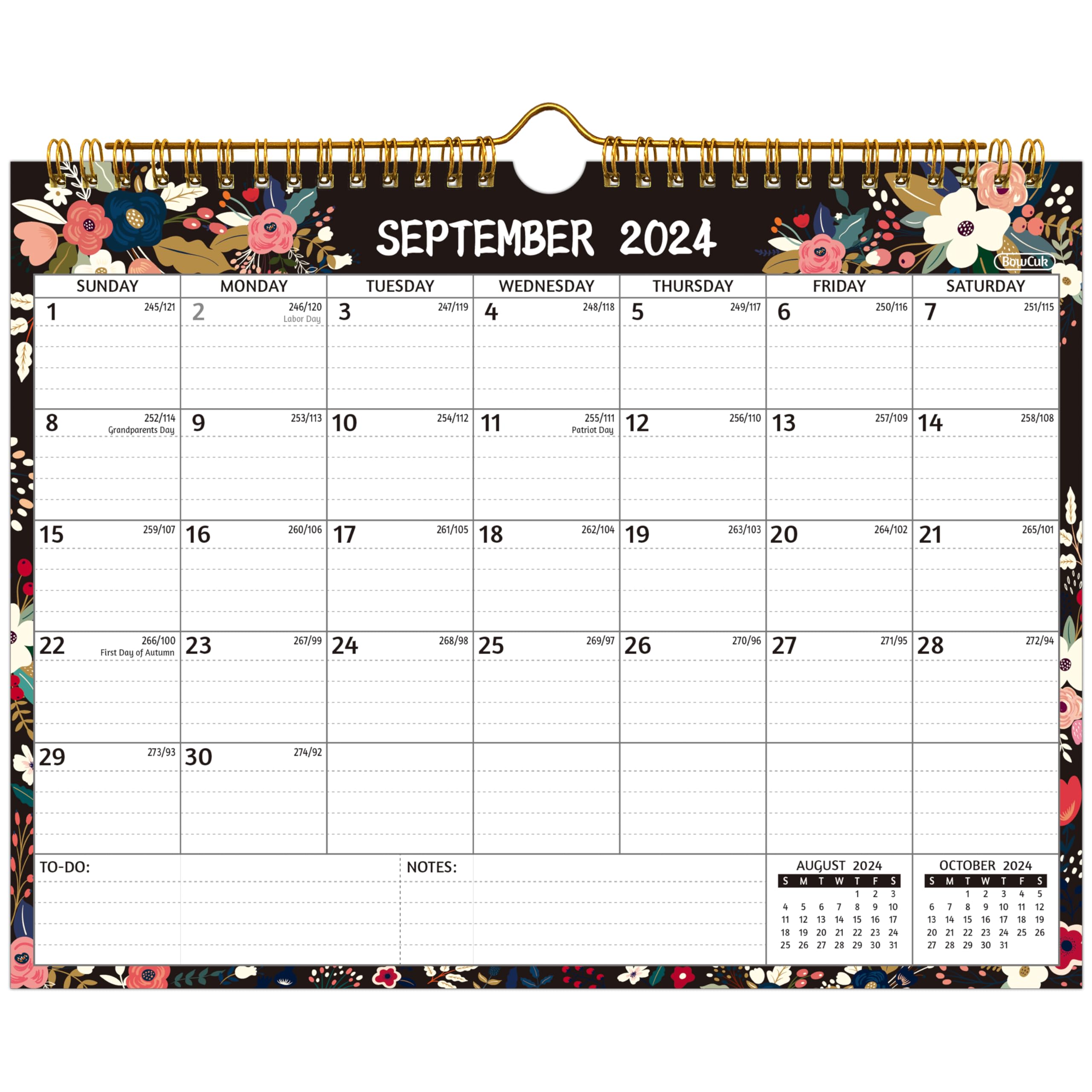Snapklik.com : Wall Calendar 2024-2026 Sep 2024 - Feb 2026, 18 Monthly ...