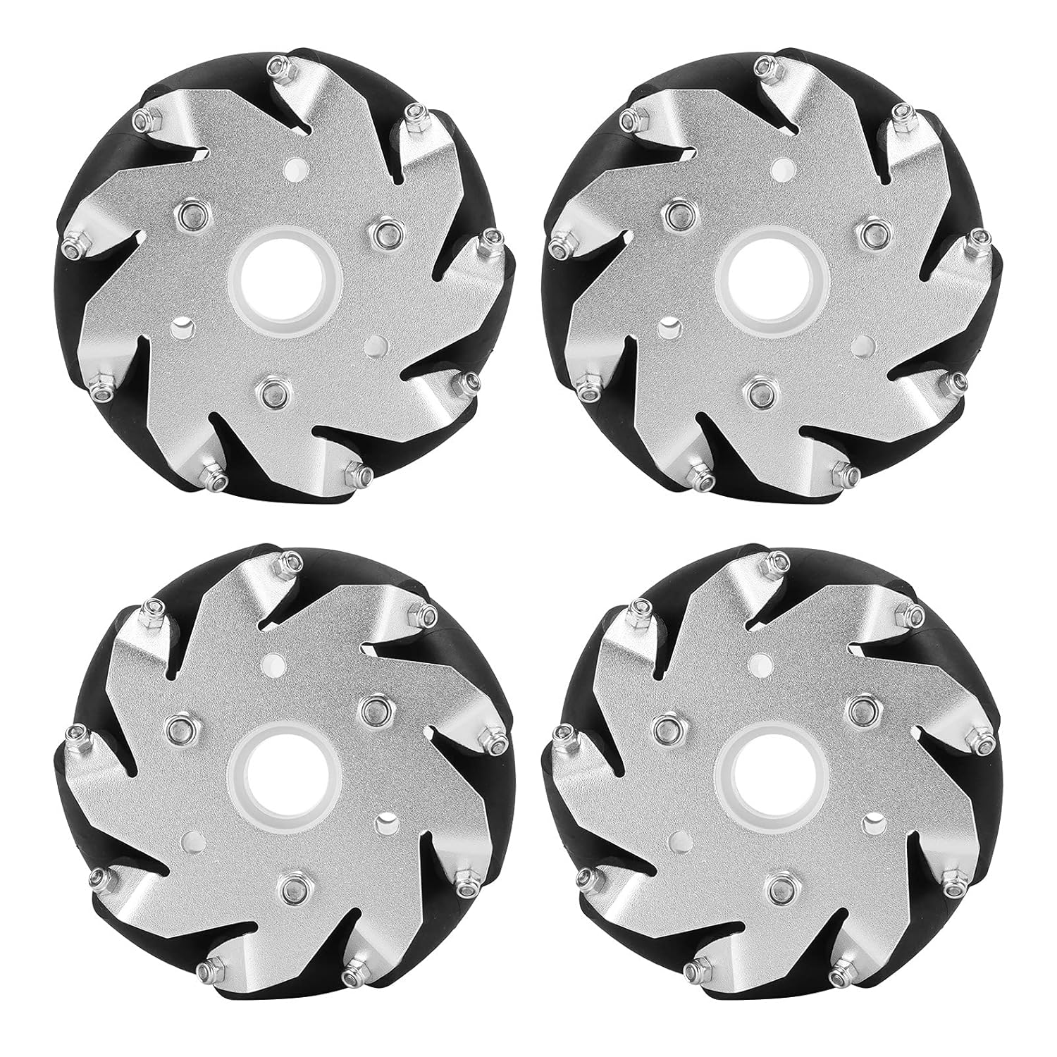 Buy Wedinard Mecanum Wheel, Omni-directinal Mecanum Wheels Movable in ...