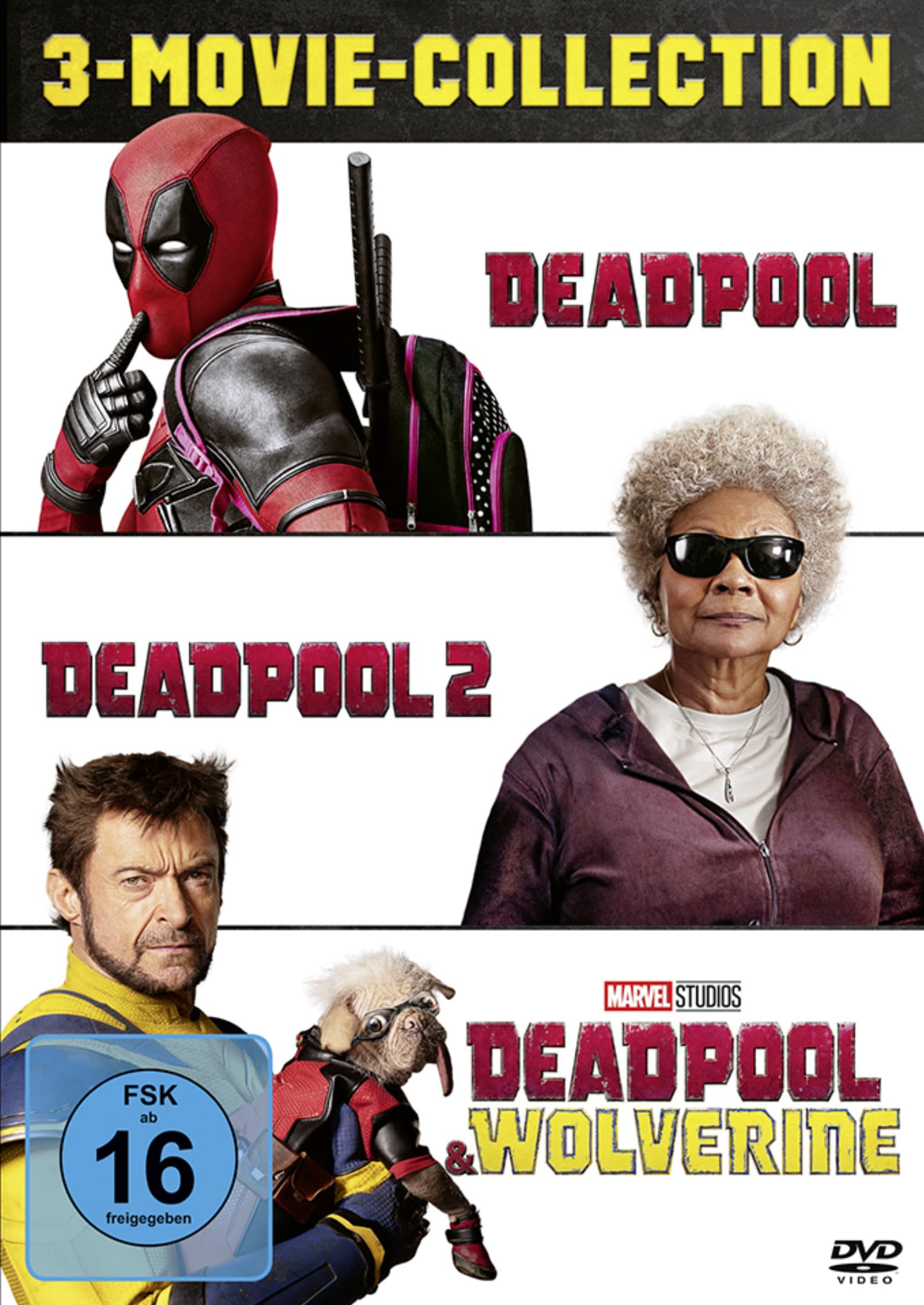 Deadpool 3-Movie-Collection (3 DVDs): Amazon.de: Reynolds, Ryan ...