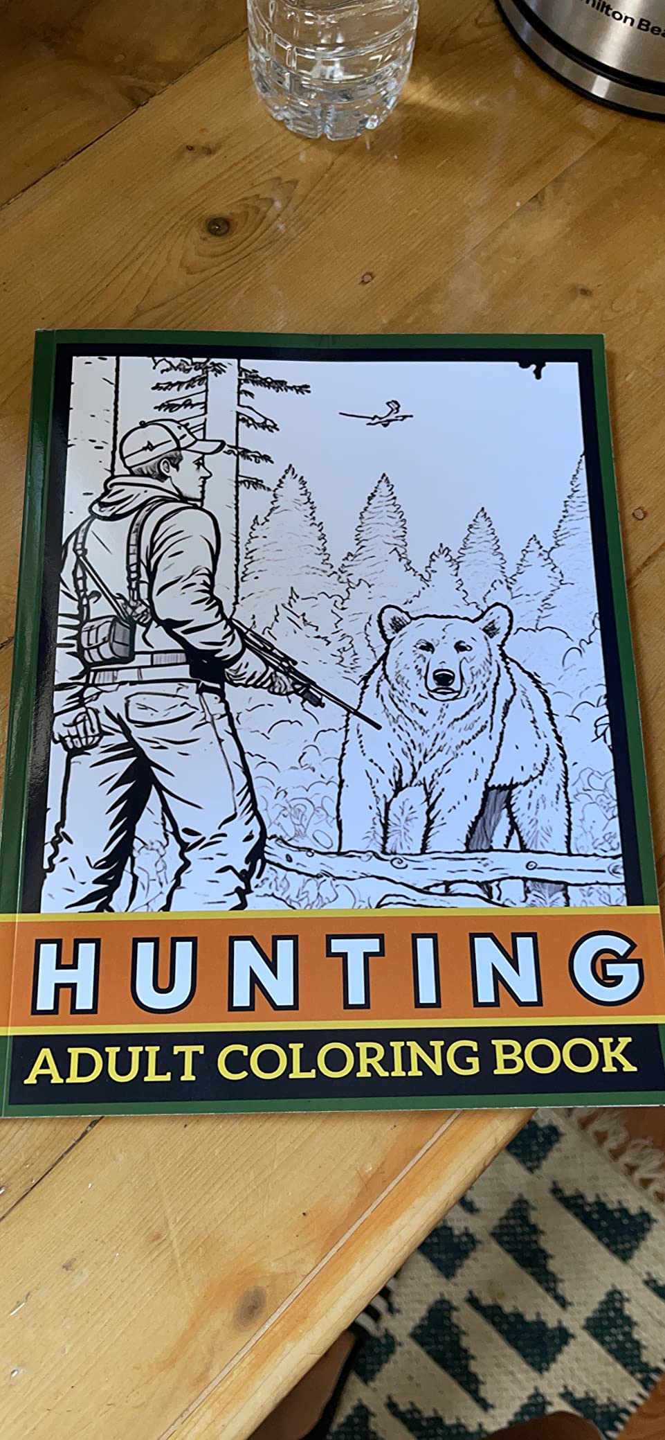 Amazon.com: Sport Hunting Adult Coloring Book: Relaxing Adult Coloring ...