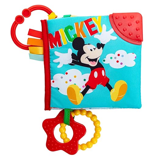 Amazon.com: Kids Preferred Disney Baby Mickey Mouse Colorful Crinkle ...