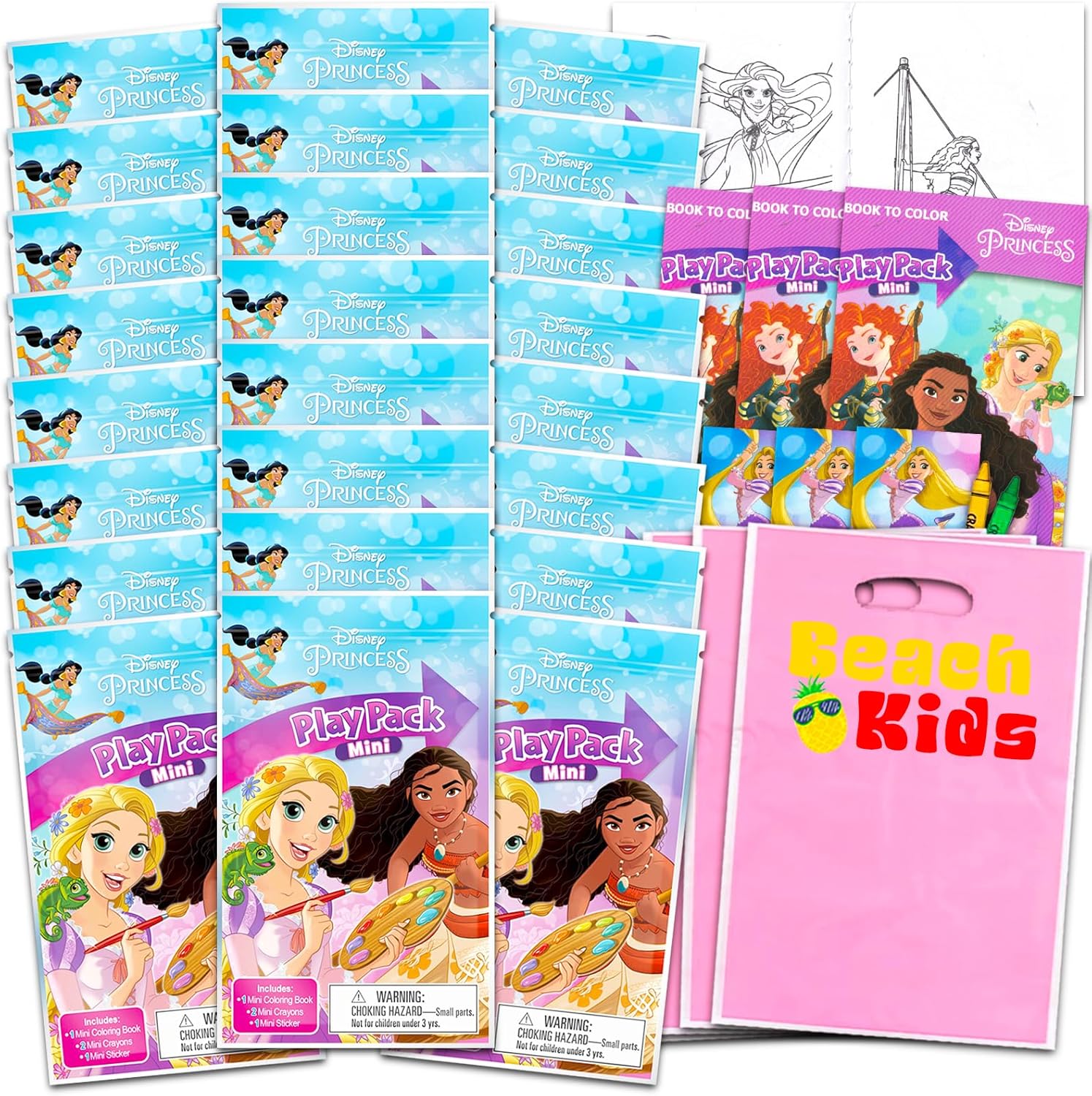Amazon.com: Disney Tangled Mini Party Favors Set for Kids - Bundle of ...