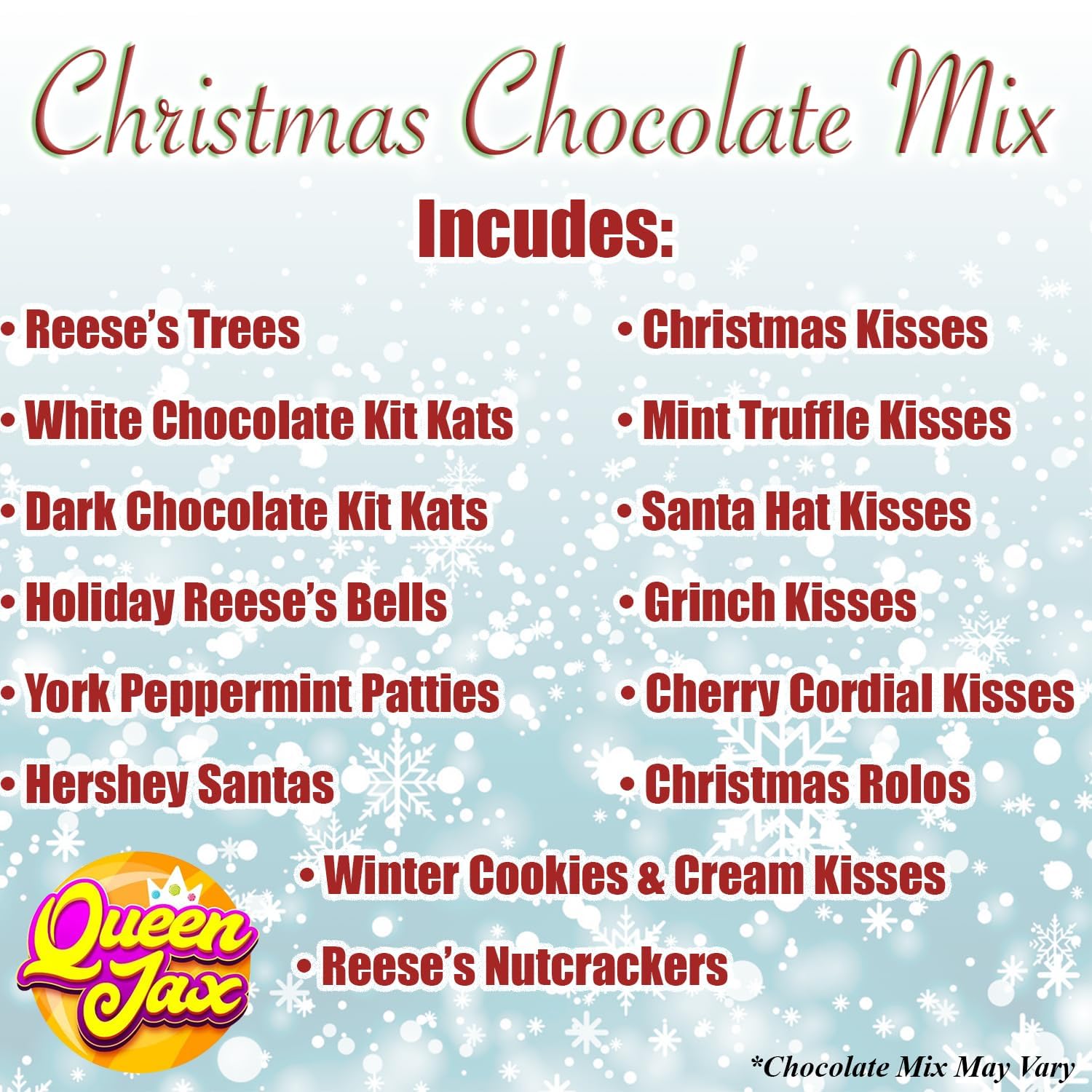 Snapklik.com : Christmas Candy - Christmas Chocolate Candy Variety Pack ...