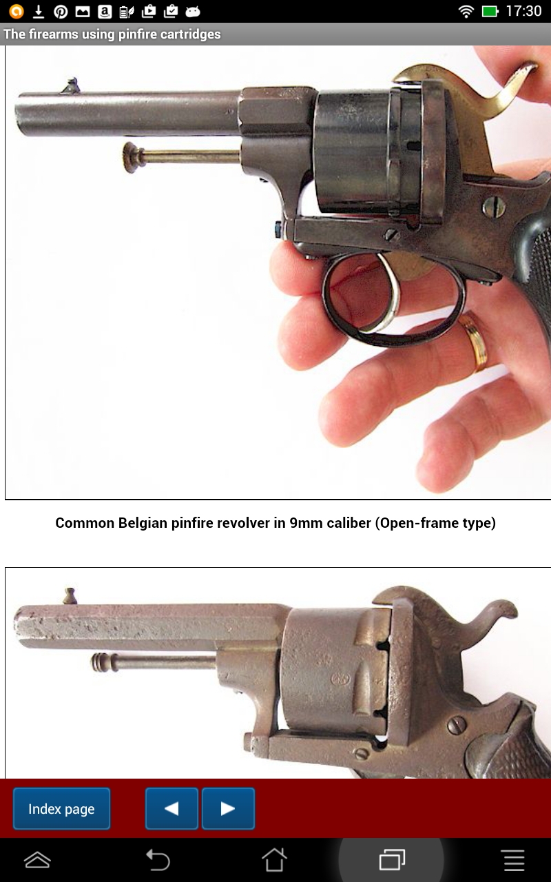 Reloading pinfire cartridges - App on Amazon Appstore