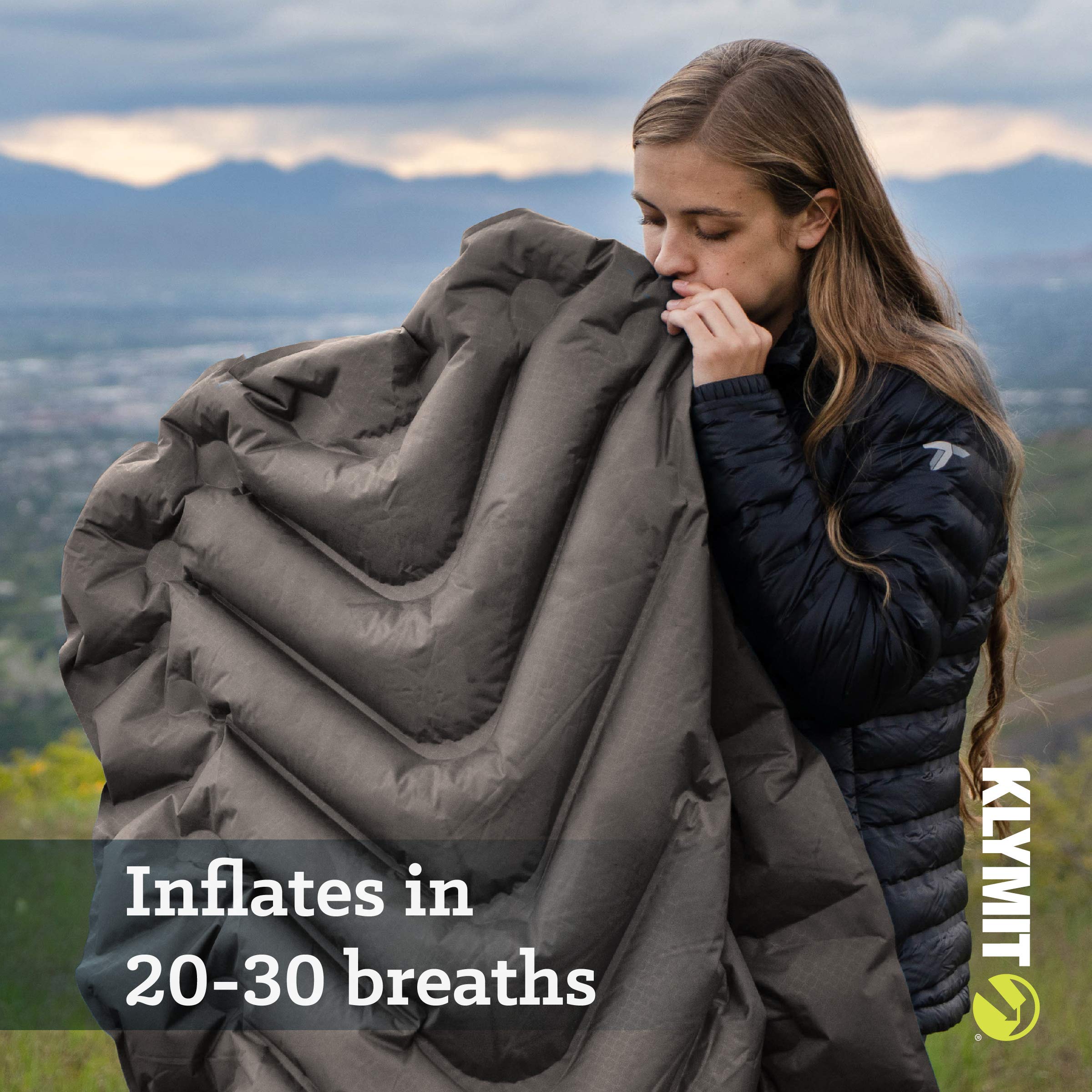 Snapklik.com : Klymit Static V Luxe Sleeping Pad, Lightweight Lofted ...