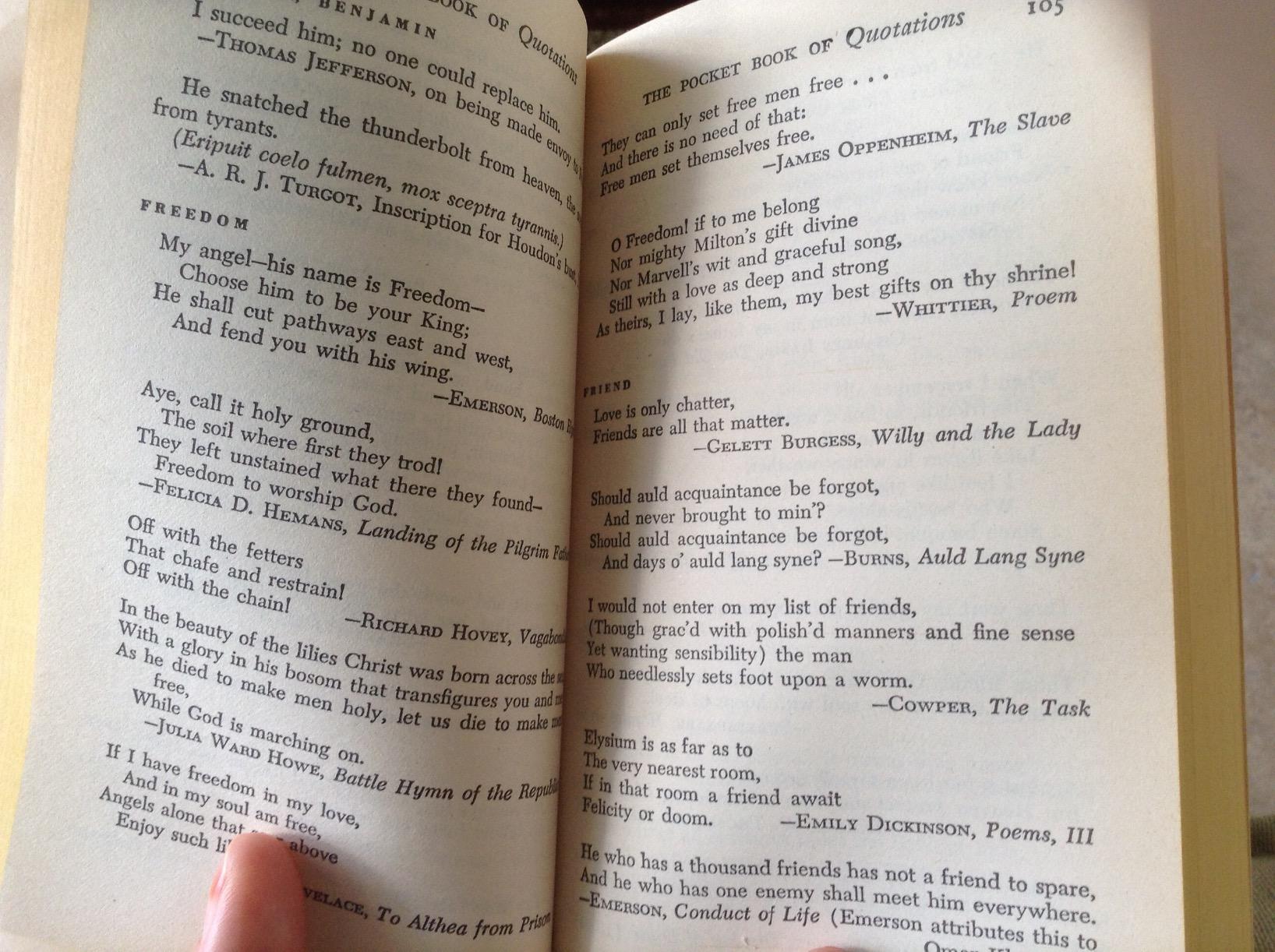 Pocket Book of Quotations (Collector's Edition): Henry Davidoff: Amazon ...