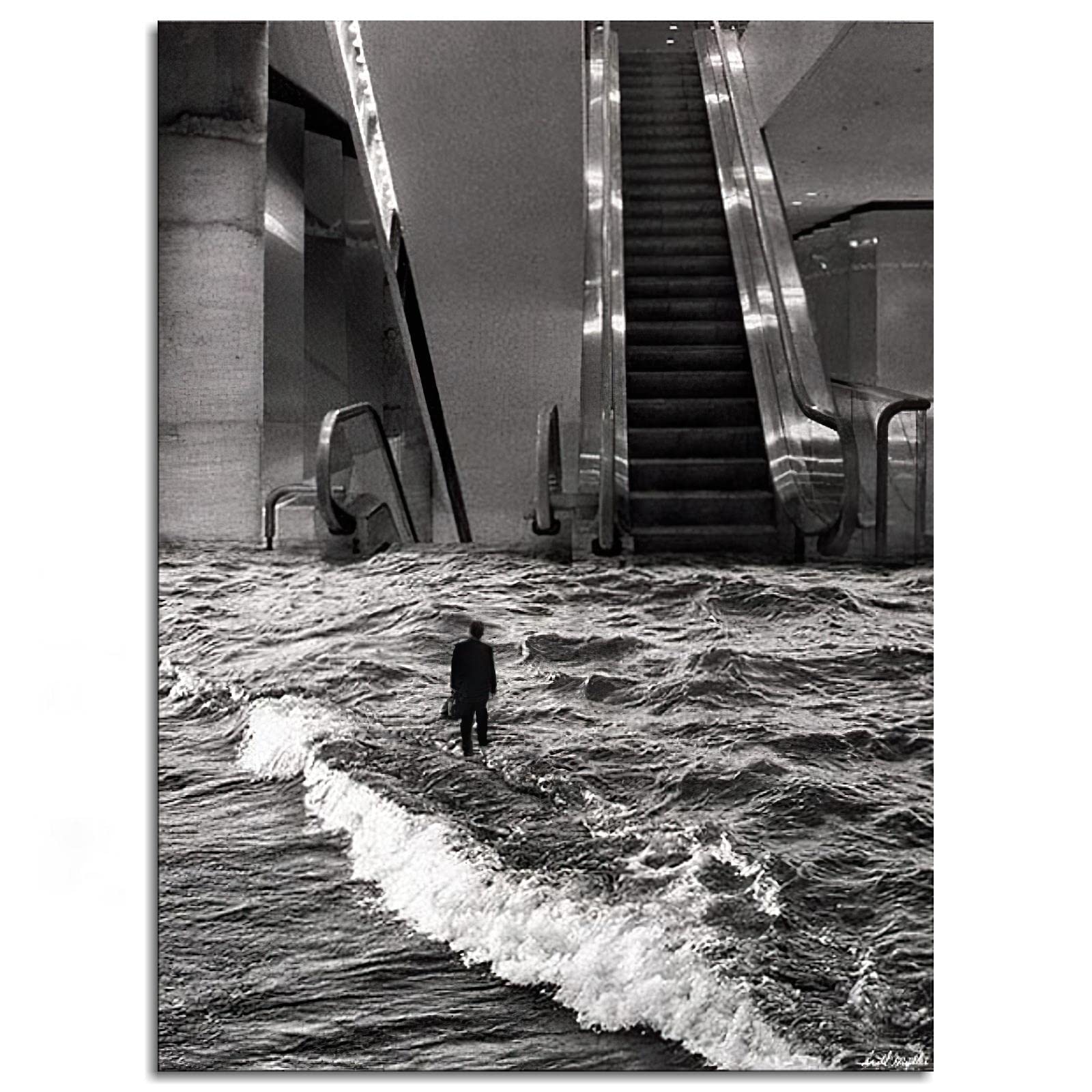 Amazon.com: Escalator-(Everyman)-Scott Mutter Poster Print Wall Art ...