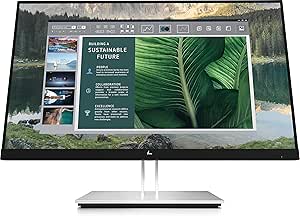 HP E24u 24-Inch G4 FHD(1920 x 1080) Pixels USB-C IPS Display Monitor ...