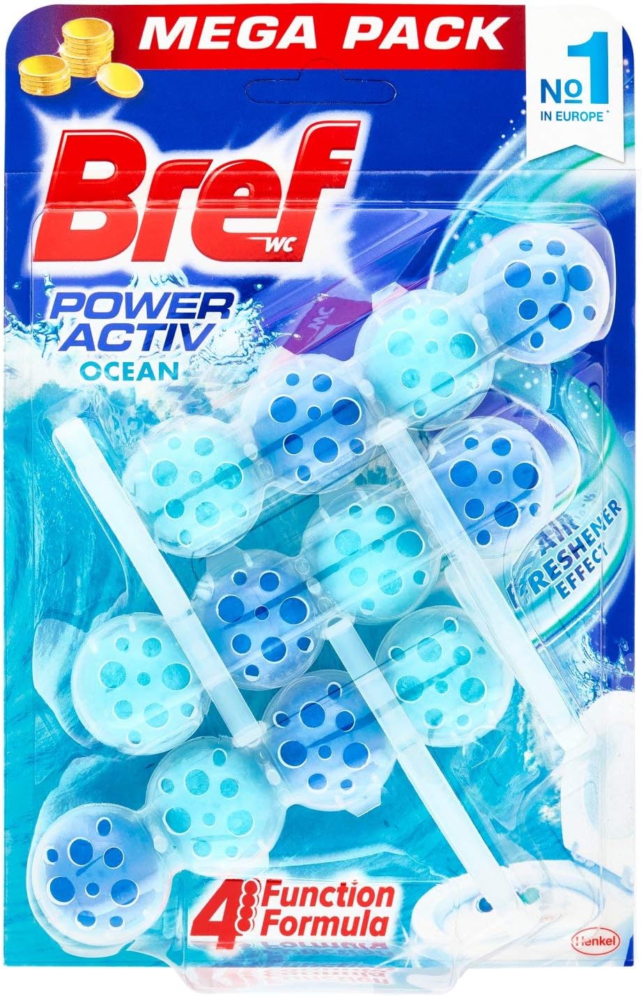 Bref WC Power Activ Ocean Detergente Profumatore in Pastiglie ...
