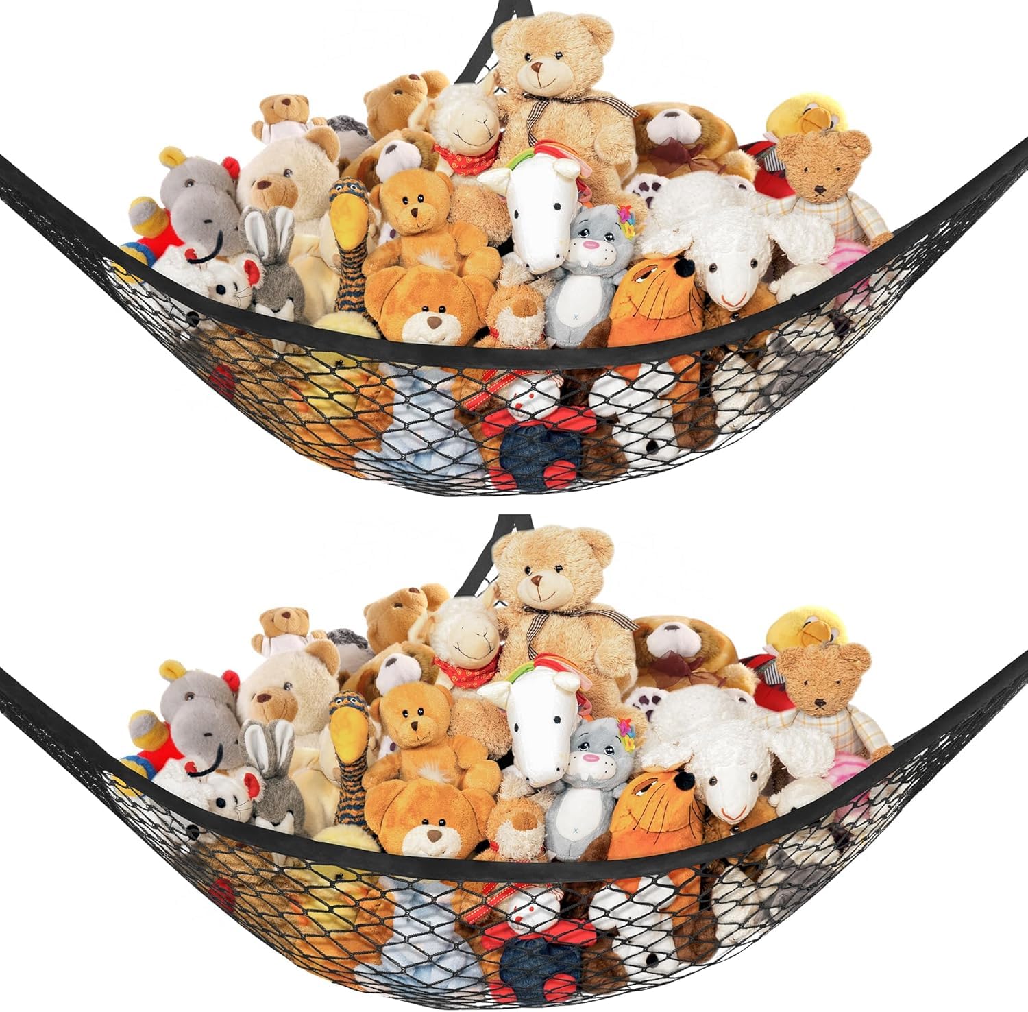 Amazon.com: Lazebox Stuffed Animal Net Hammock for Plushie Toys ...